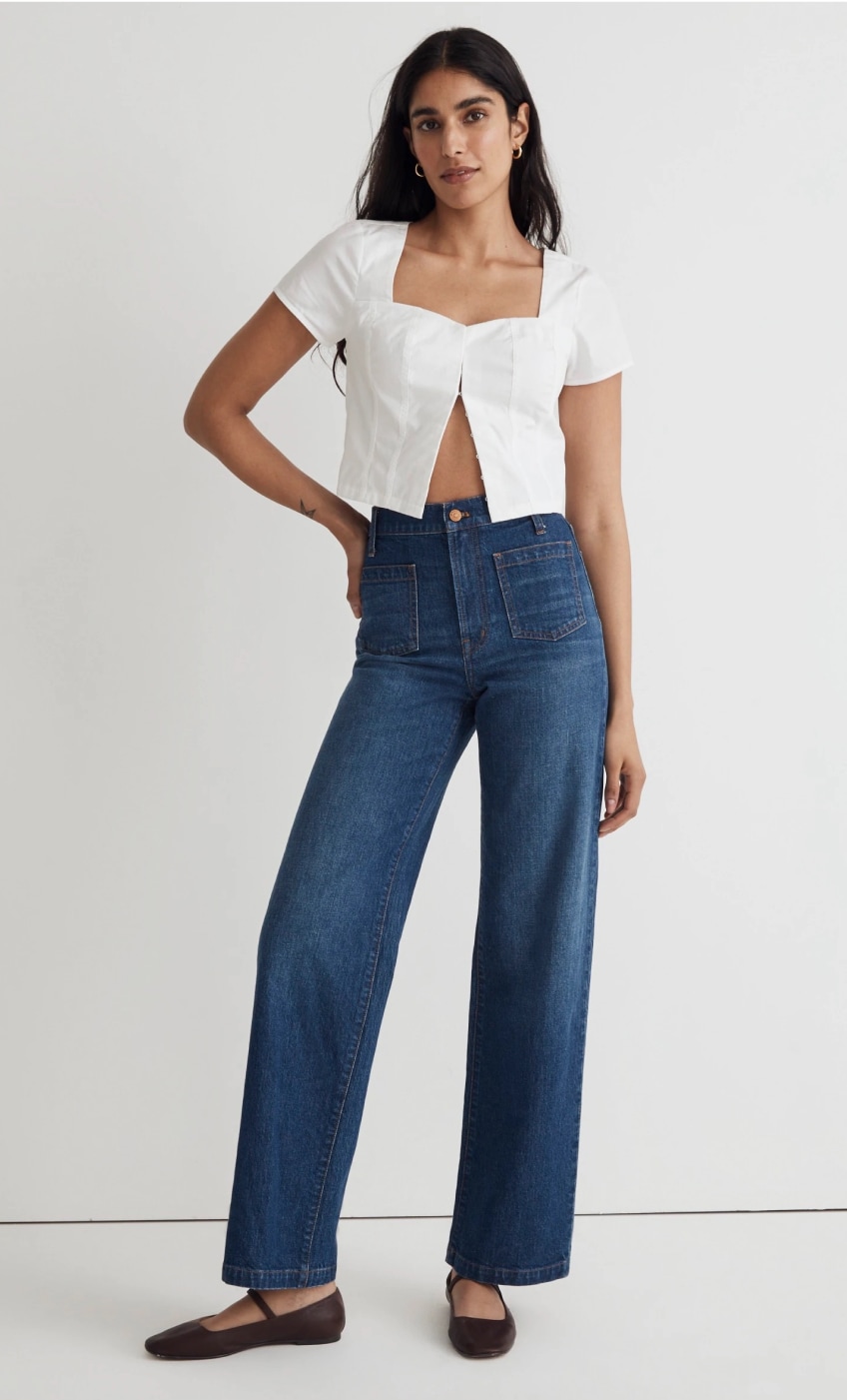 Women's Wide Leg Jeans: Denim | Madewell