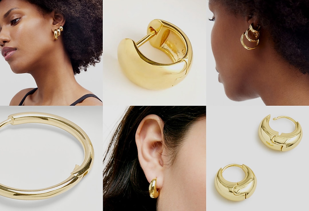 Women's Earrings: Hoops | Madewell