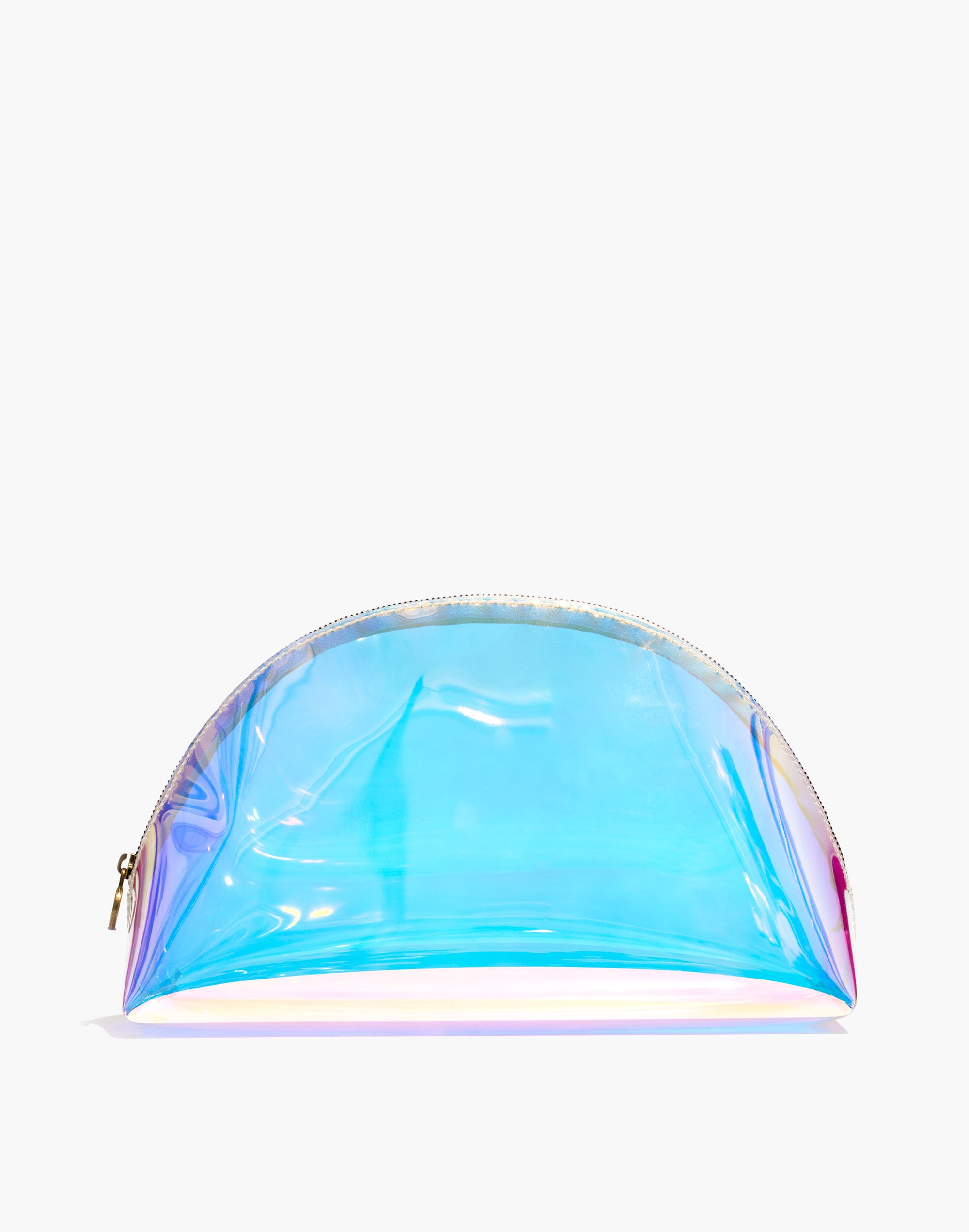 Iridescent Crystalline Half-Moon Pouch | Madewell