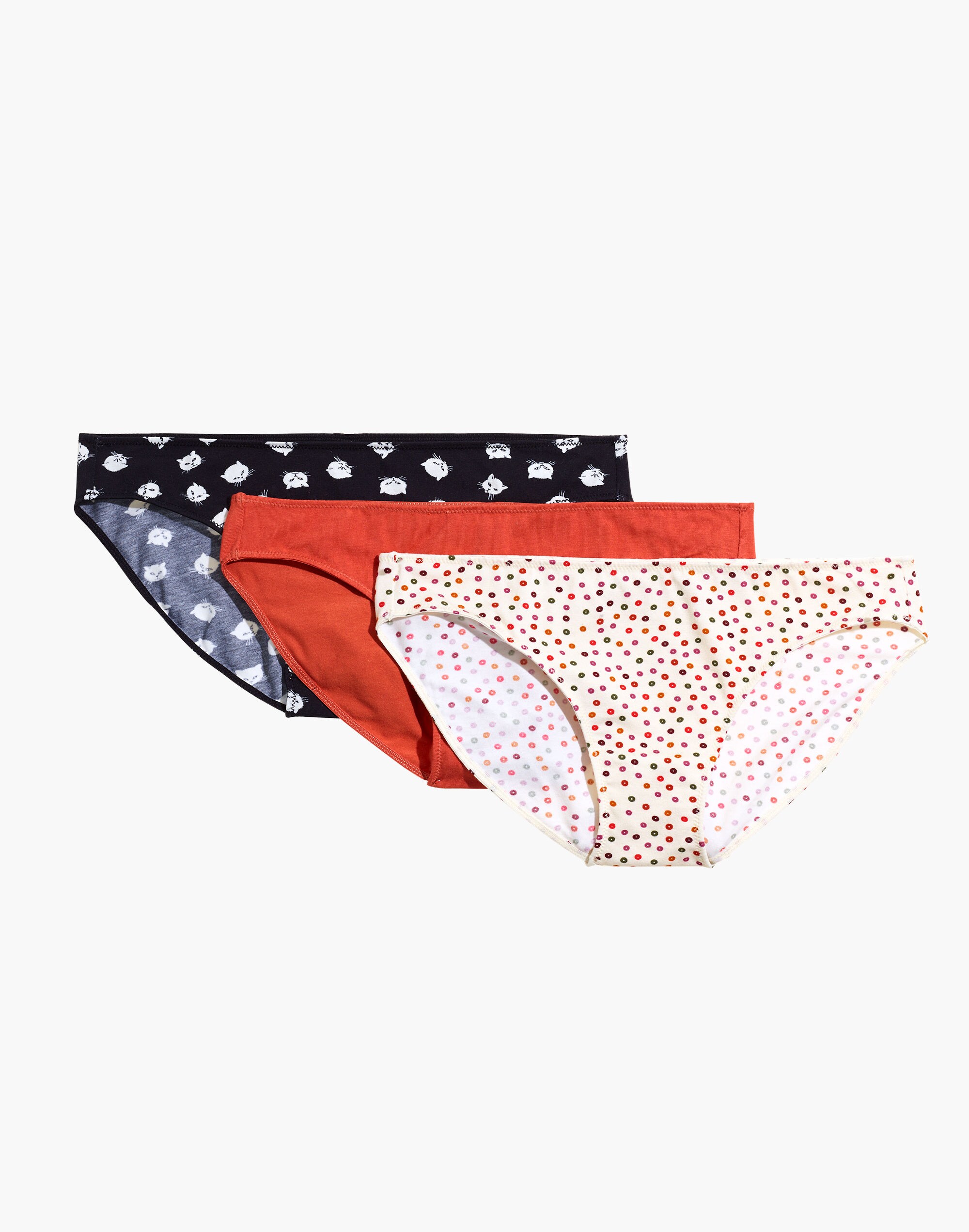 3-Pack Cotton-Modal® Bikini Undies Set | Madewell