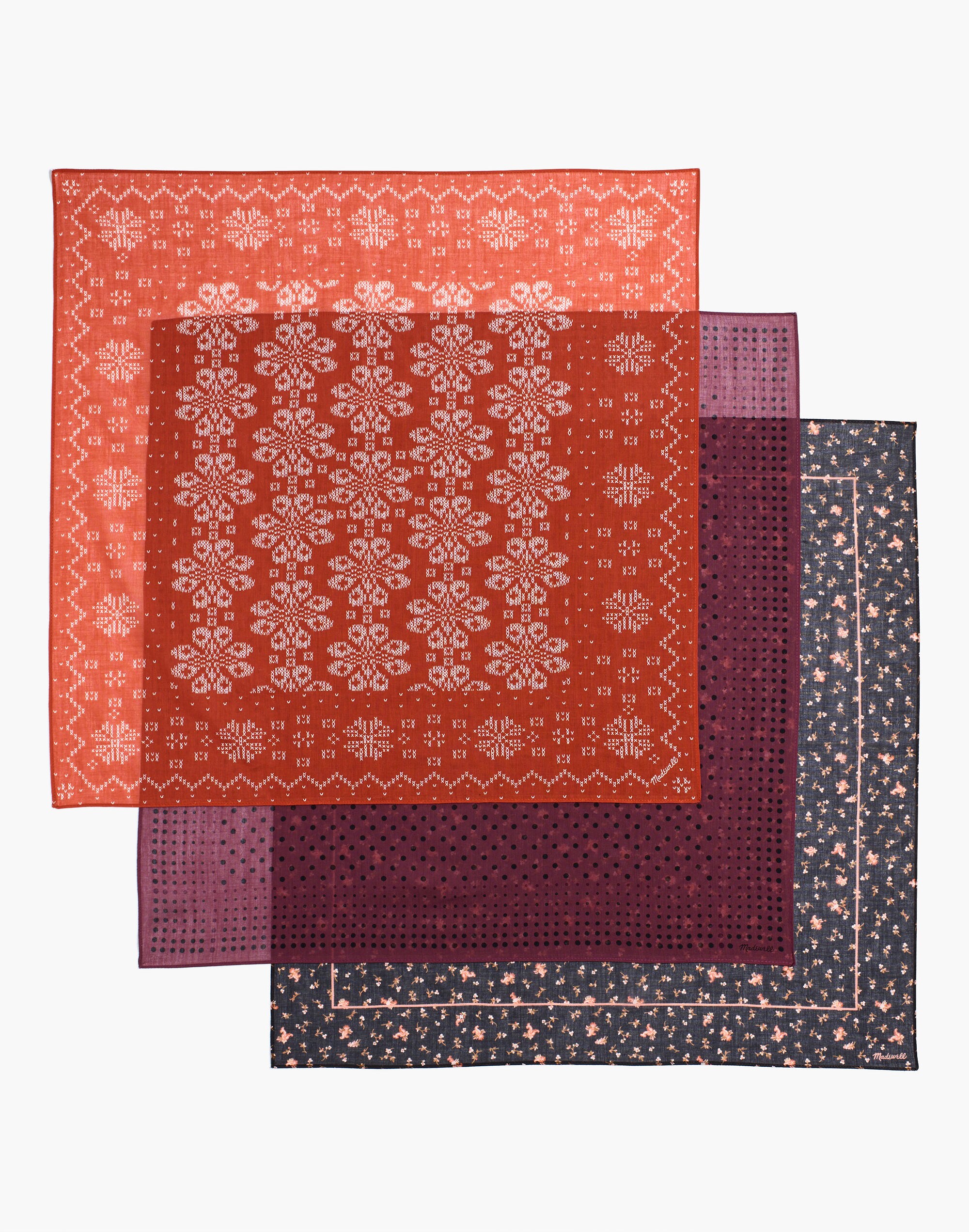 Three-Pack Bandana Set | Madewell