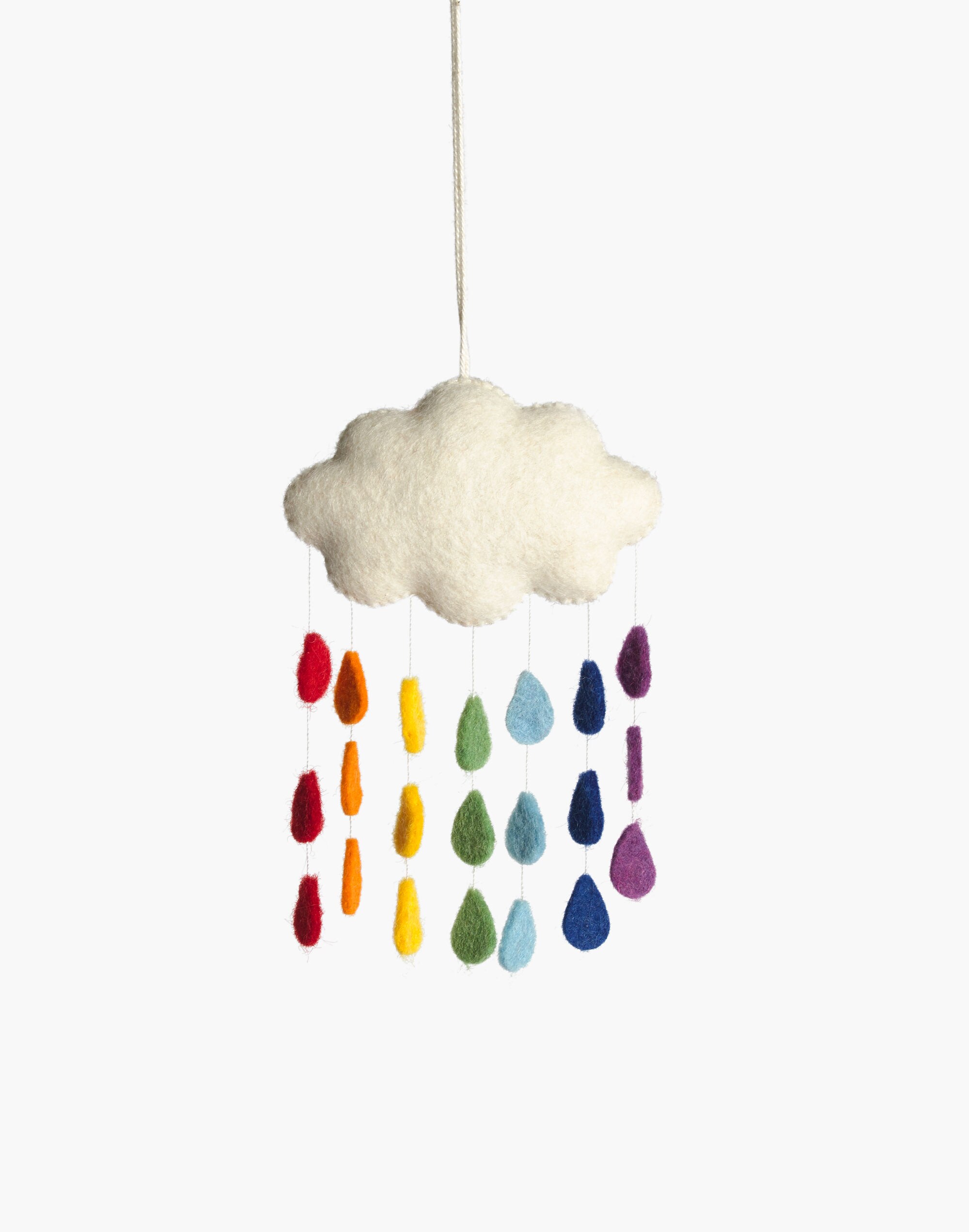 Craftspring Rainbow Drops Cloud Ornament | Madewell
