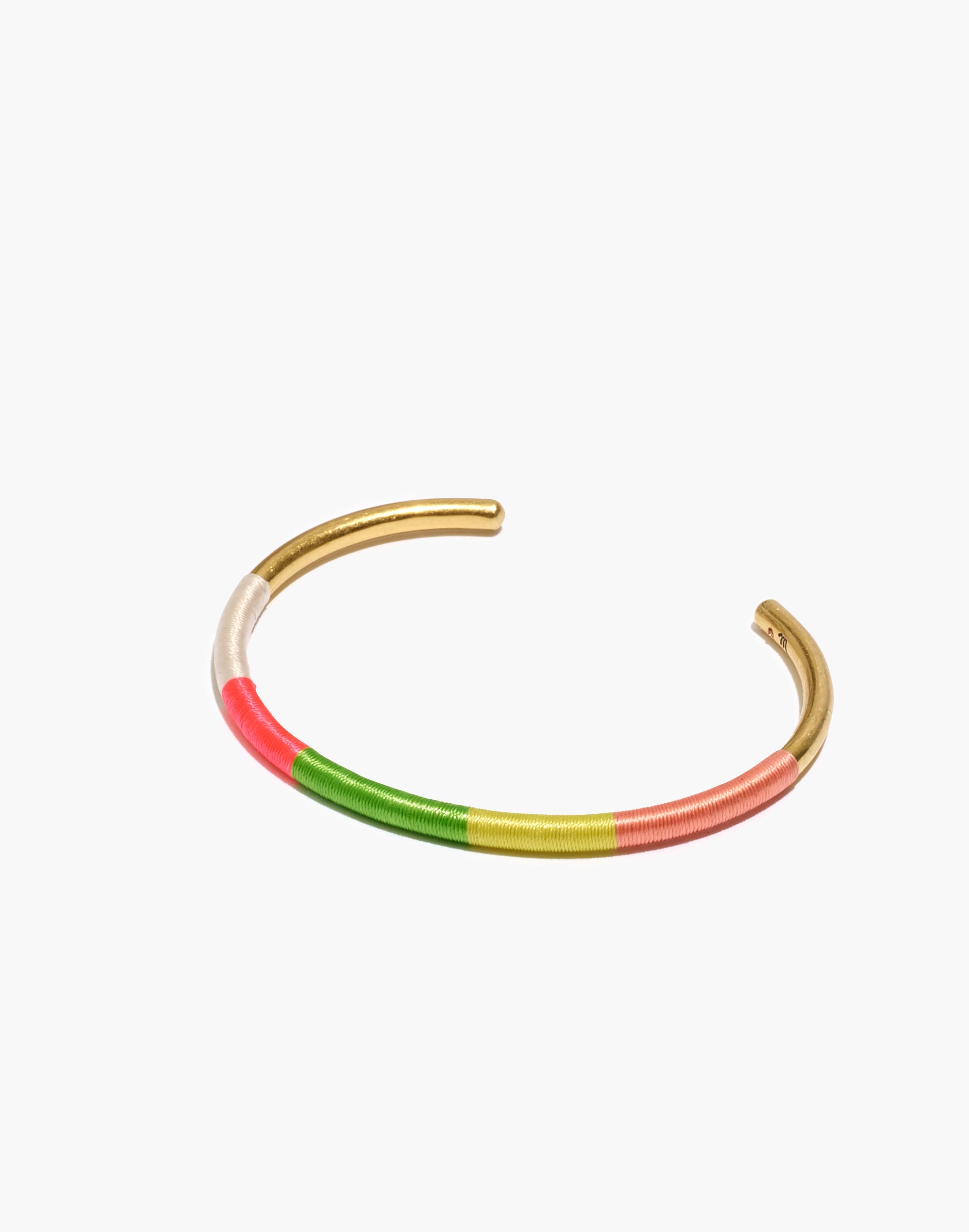 Neon Wrapped Cuff Bracelet | Madewell