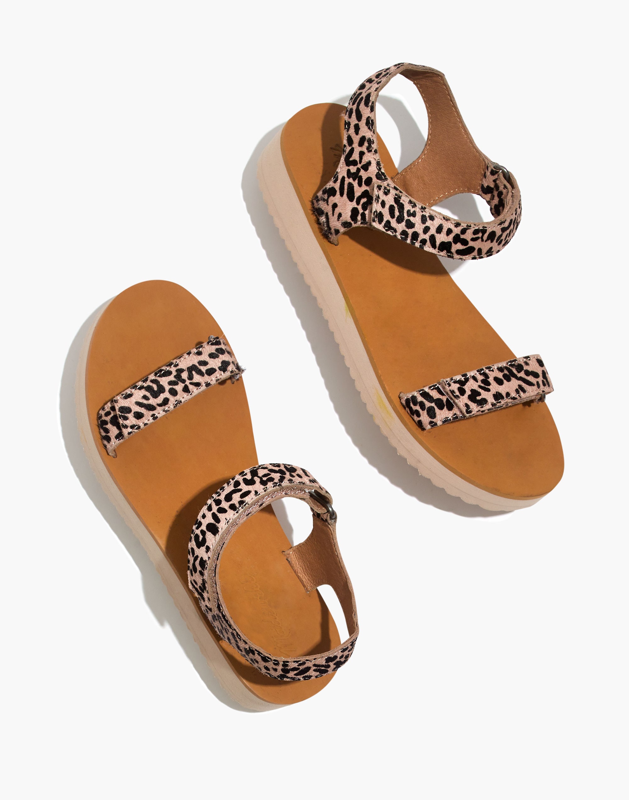 The Maggie Sandal in Spotted Calf Hair | Madewell