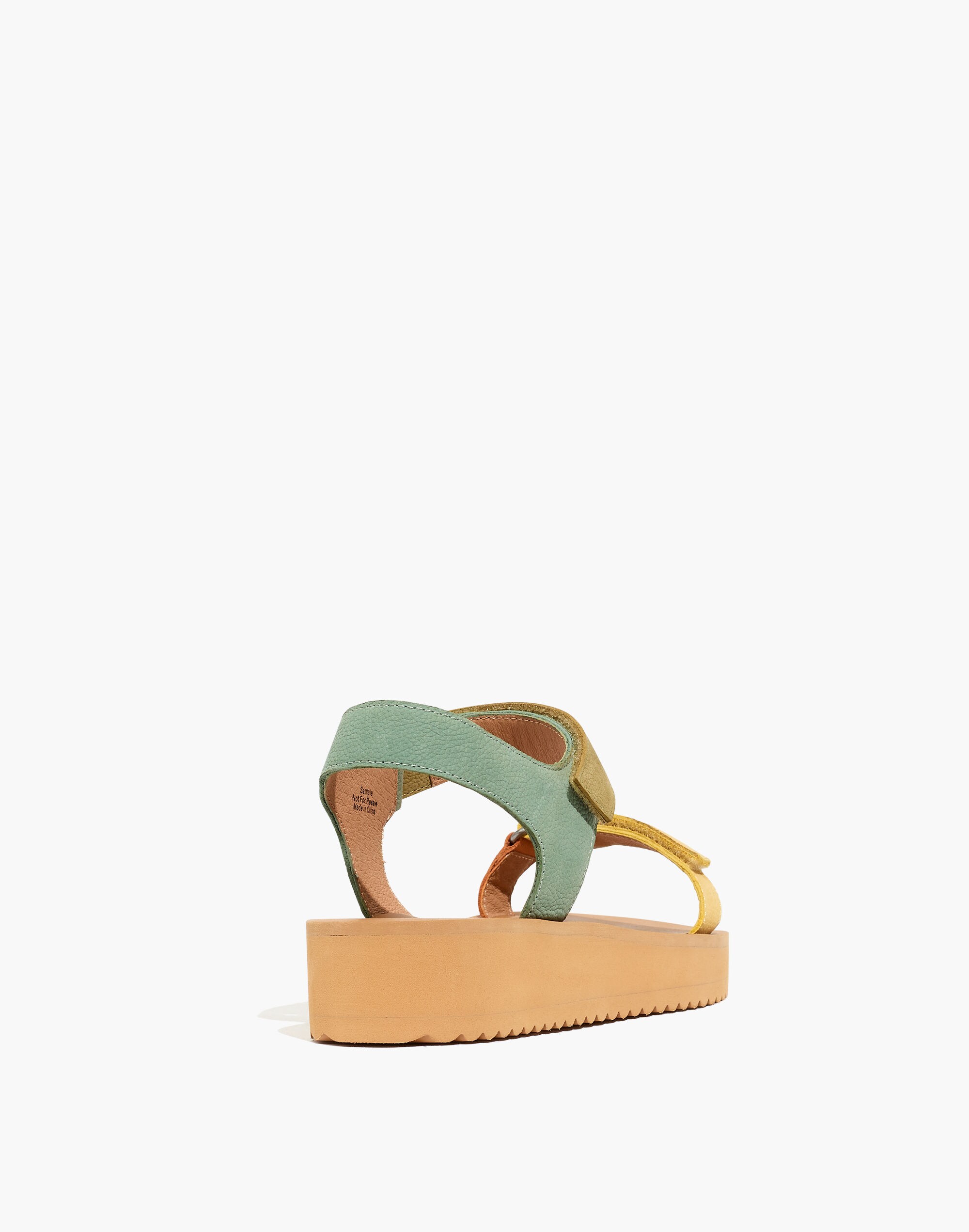 The Maggie Sandal in Colorblock | Madewell