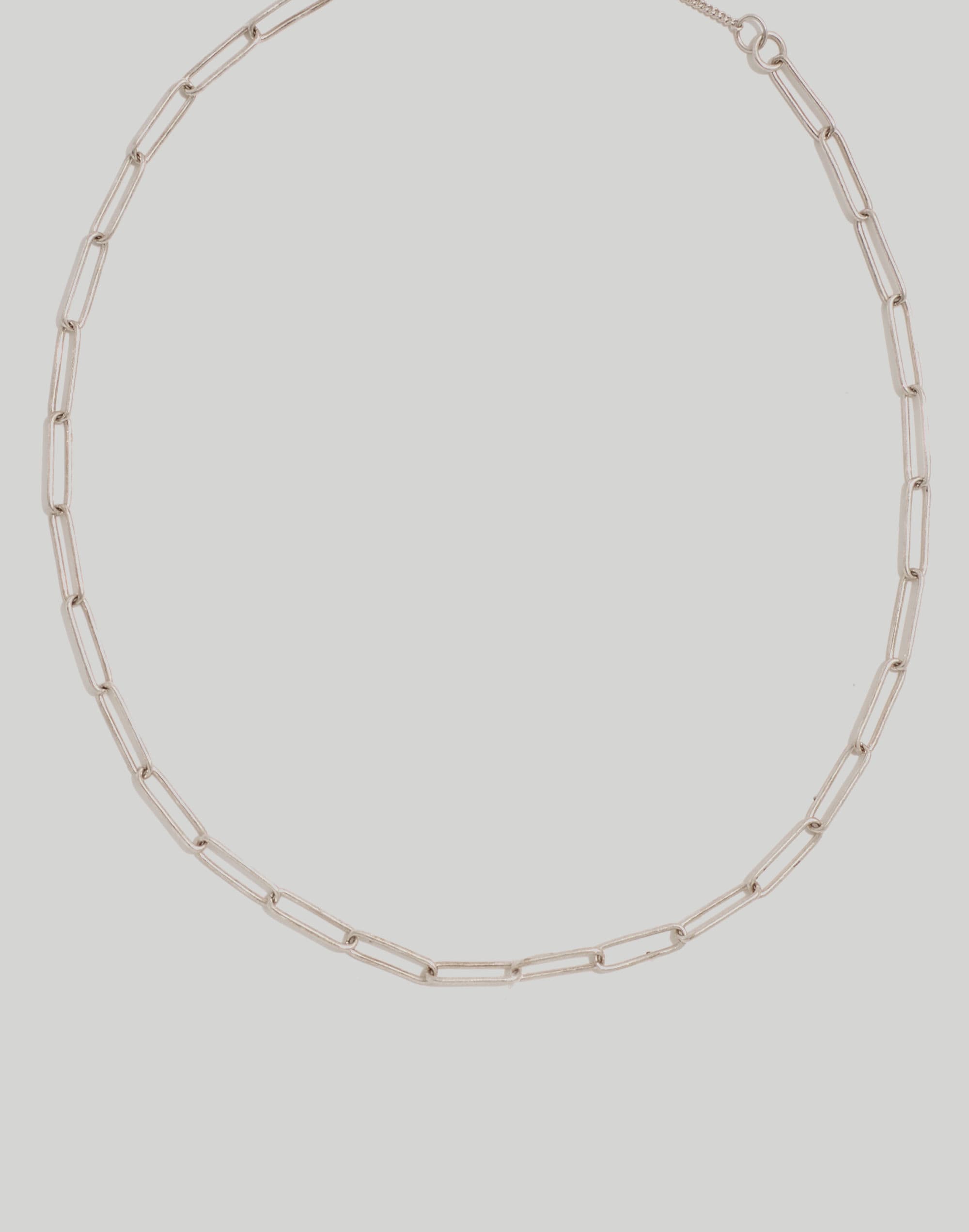 Paperclip Chain Necklace