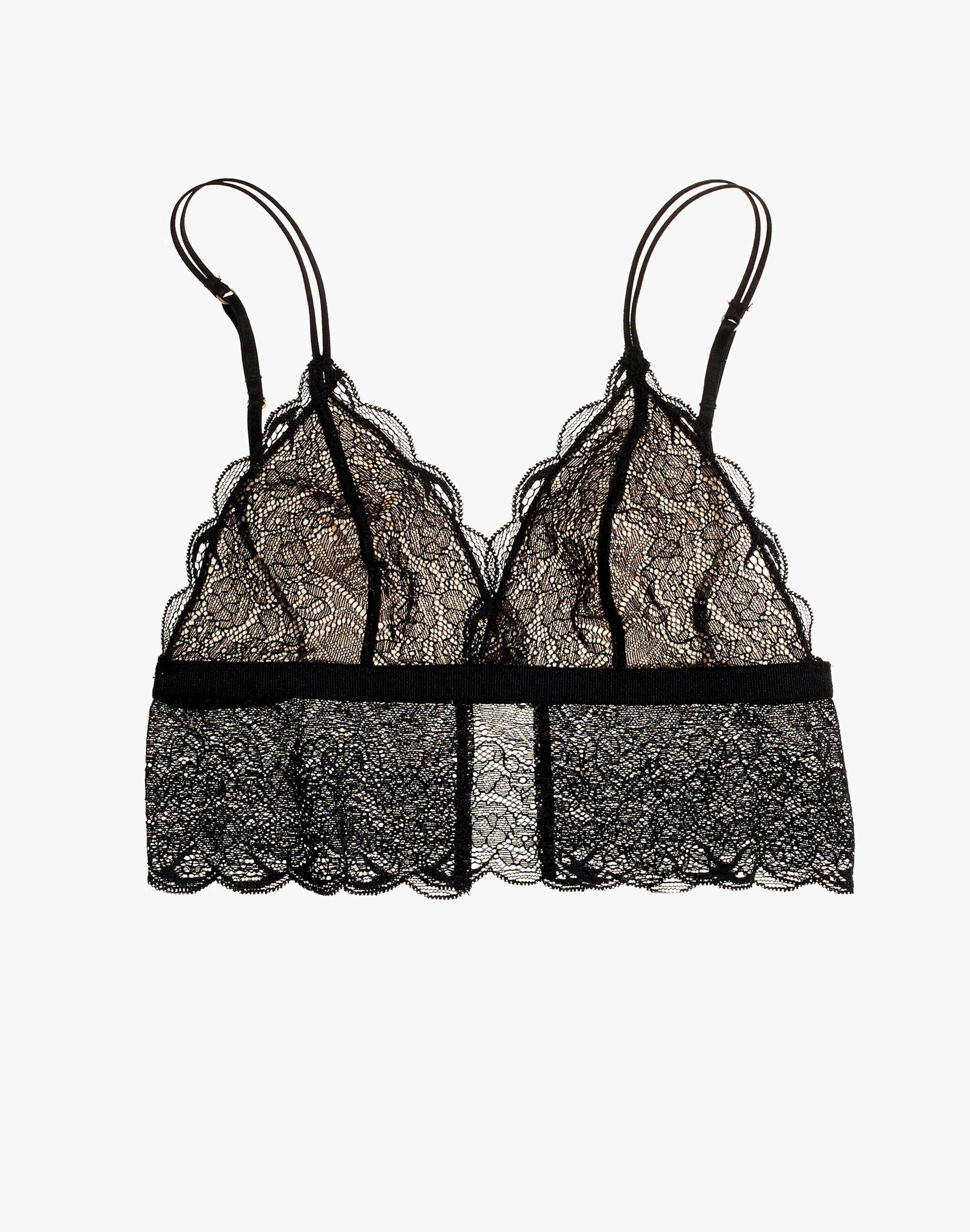 Lace Liana Longline Bralette | Madewell