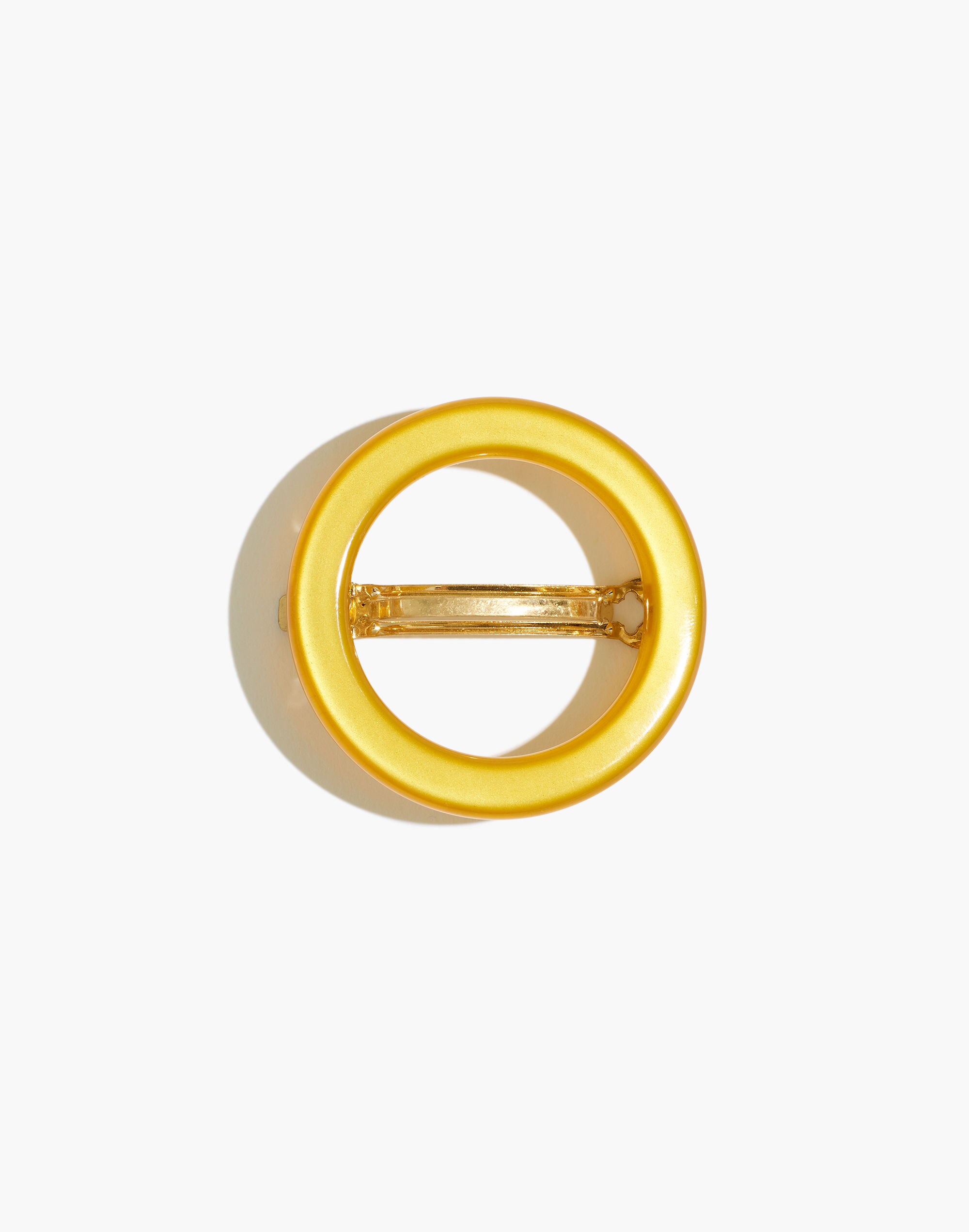 Acrylic Circle Barrette | Madewell