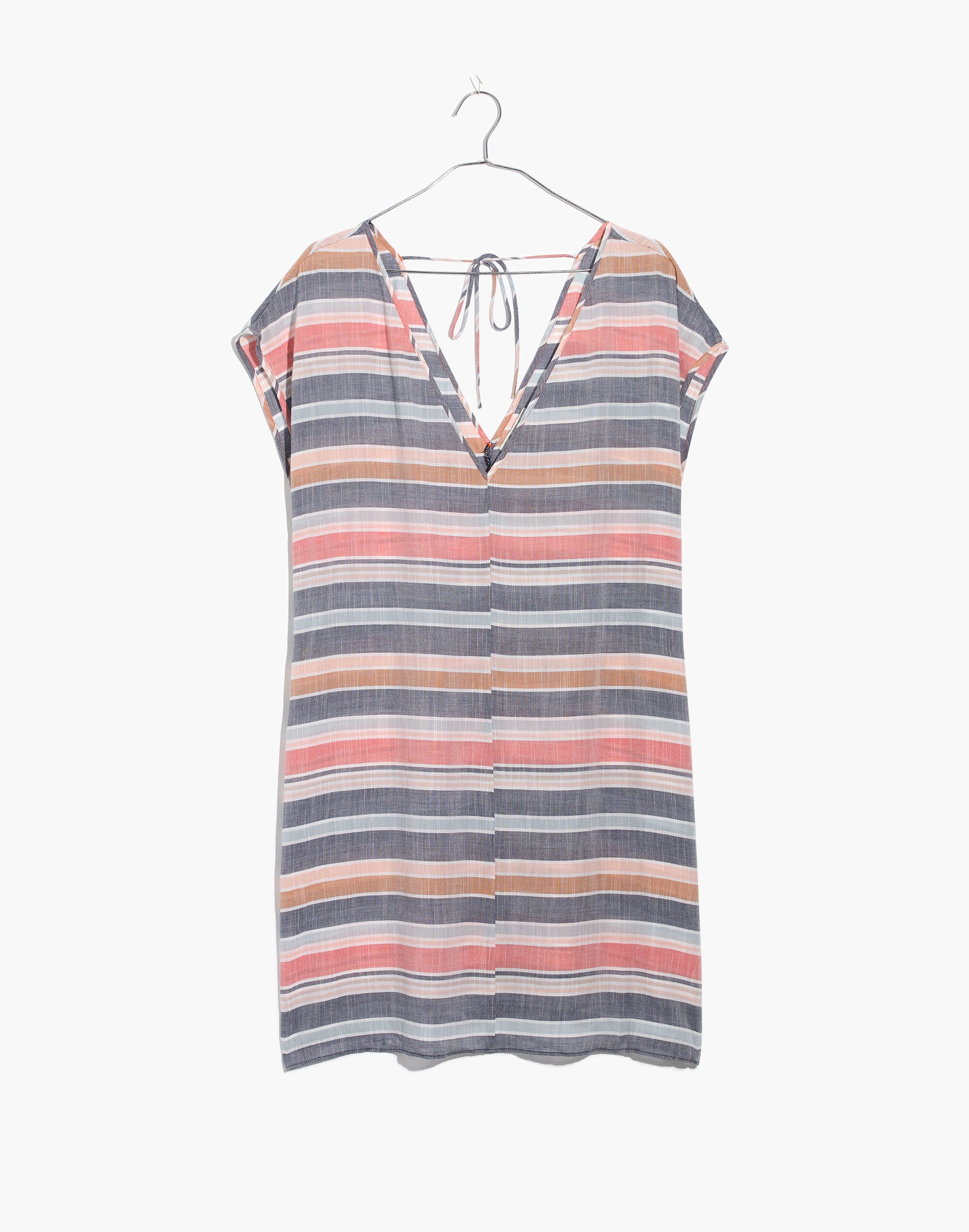 Cover-Up Tunic Dress in Towel Stripe | Madewell
