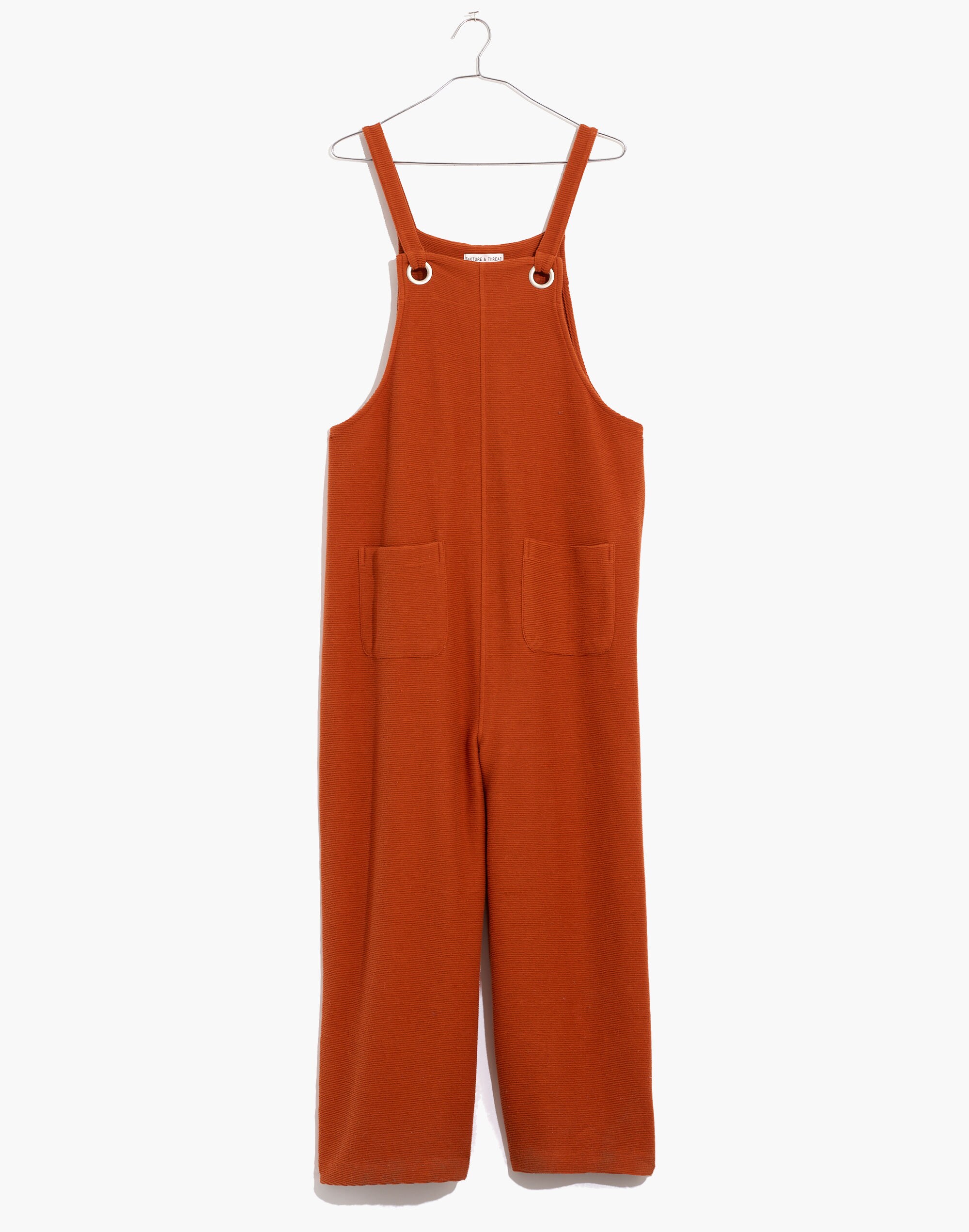 Texture & Thread Patch Pocket Overalls | Madewell