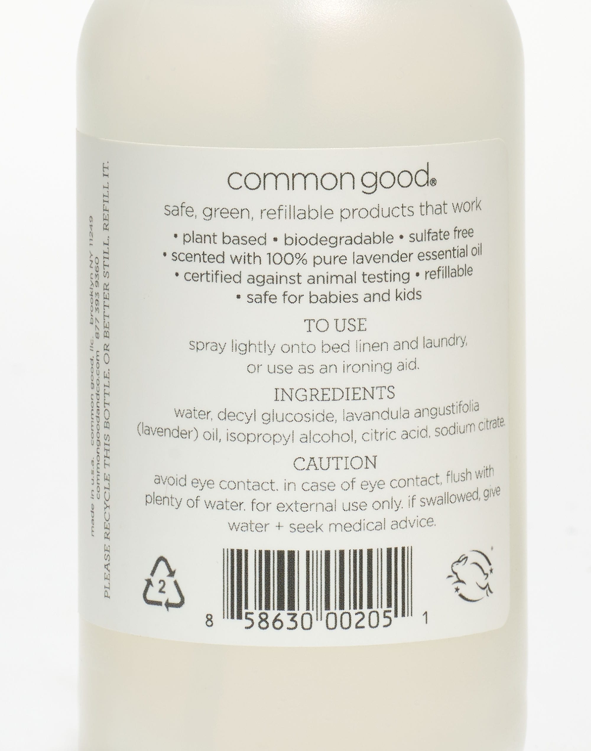 Common Good Linen Water Spray | Madewell
