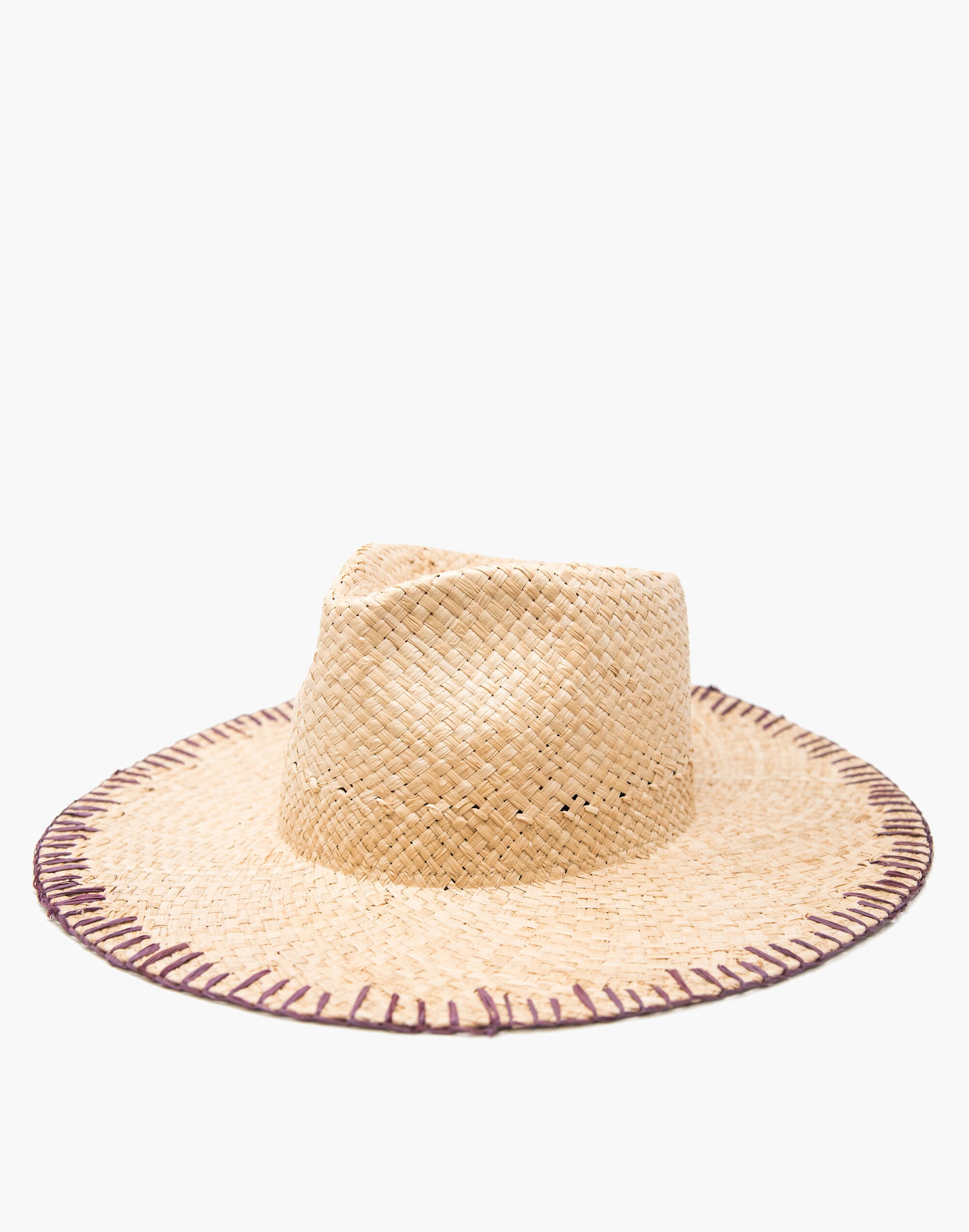 WYETH™ Whip-Stitched Straw Naomi Hat