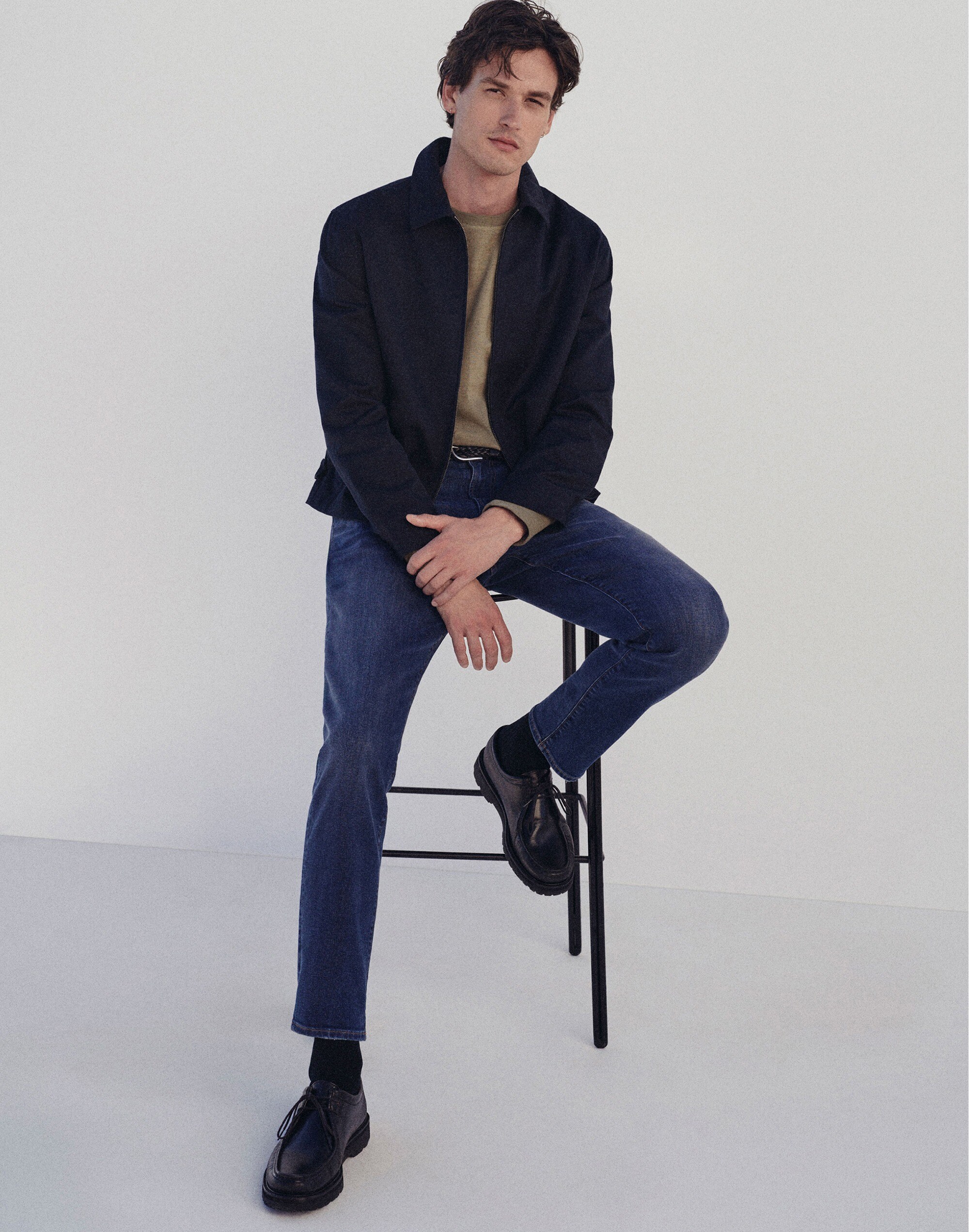 Athletic Slim Jeans: COOLMAX® Denim Edition | Madewell