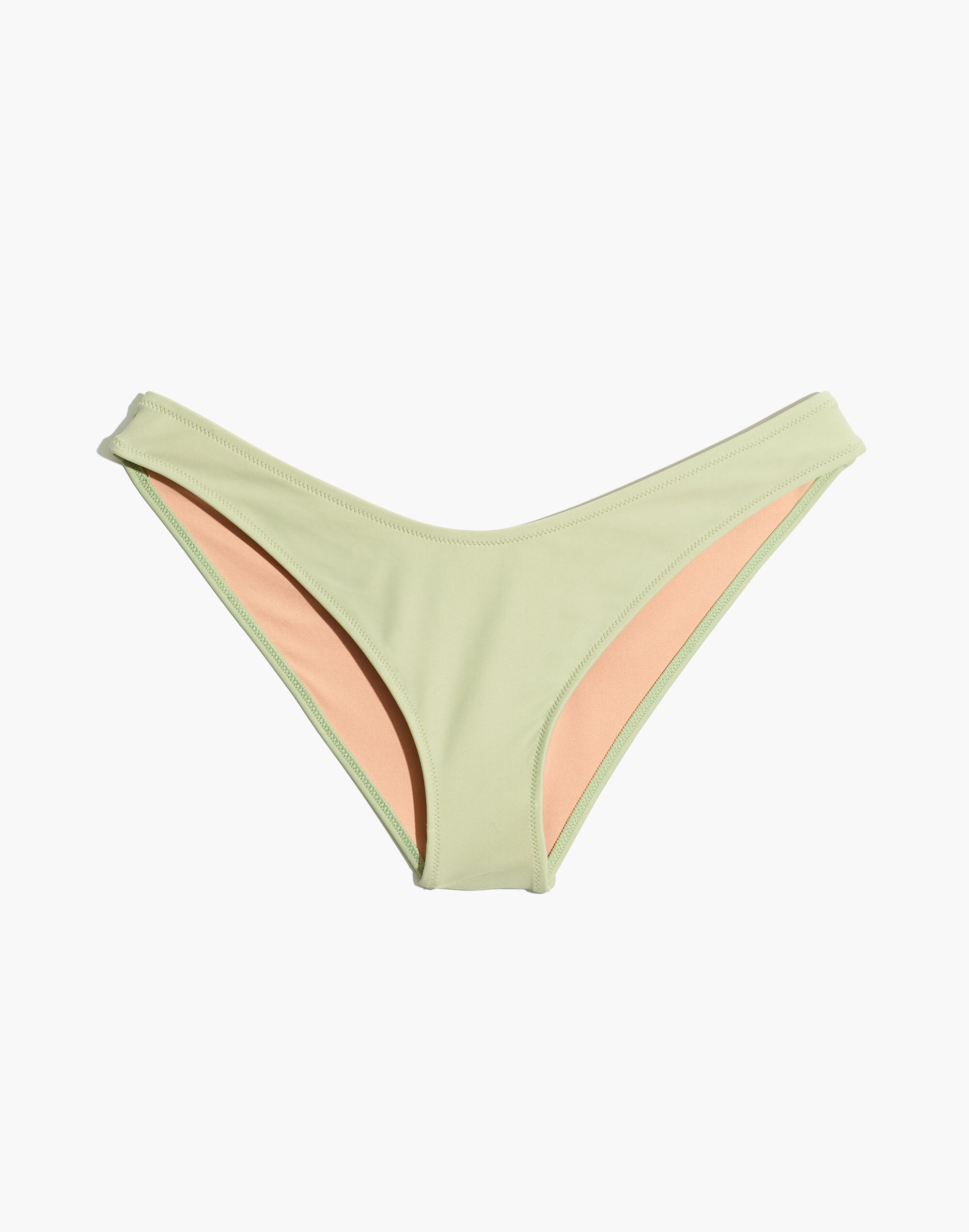 Madewell Second Wave Curved-Waist Bikini Bottom | Madewell