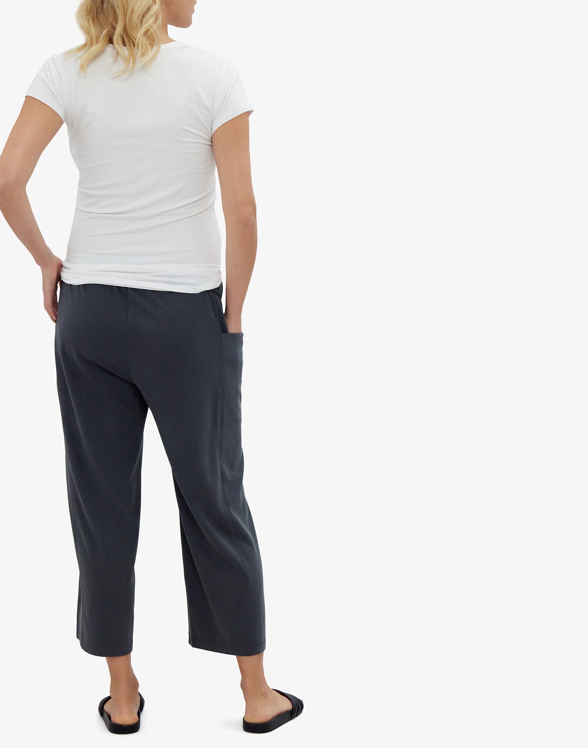 Ingrid and Isabel Easy Wide Leg Knit Pant | Madewell