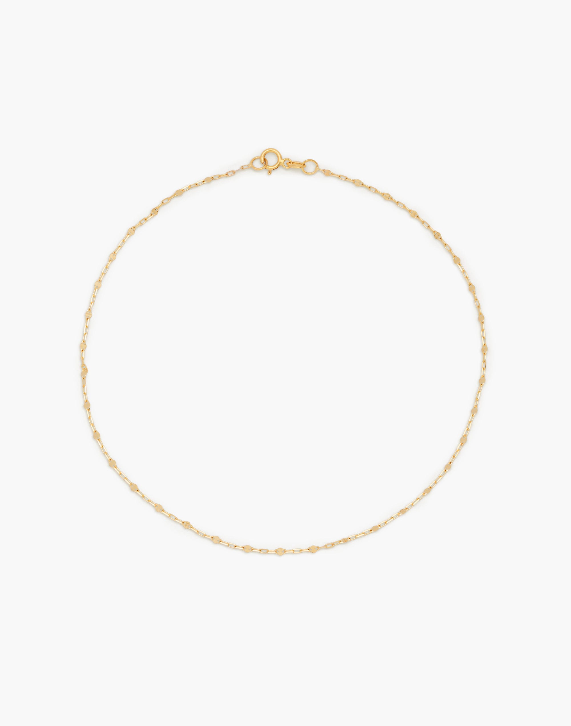 Madewell Kinn™ Diamond Cut Rolo Chain Anklet | Mall of America®