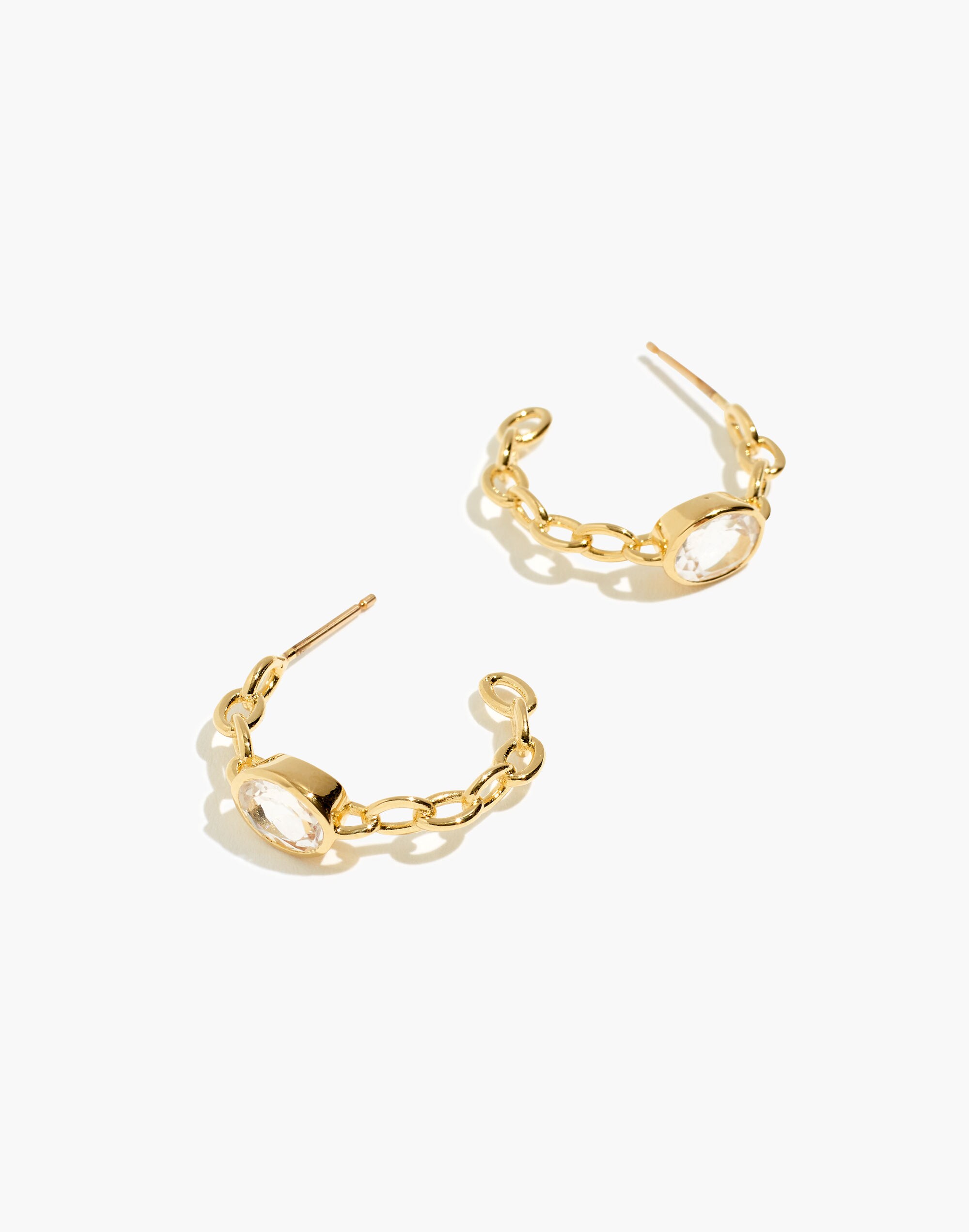 Madewell STUDIO GRUN Topaz Cable Hoop Earrings | Mall of America®