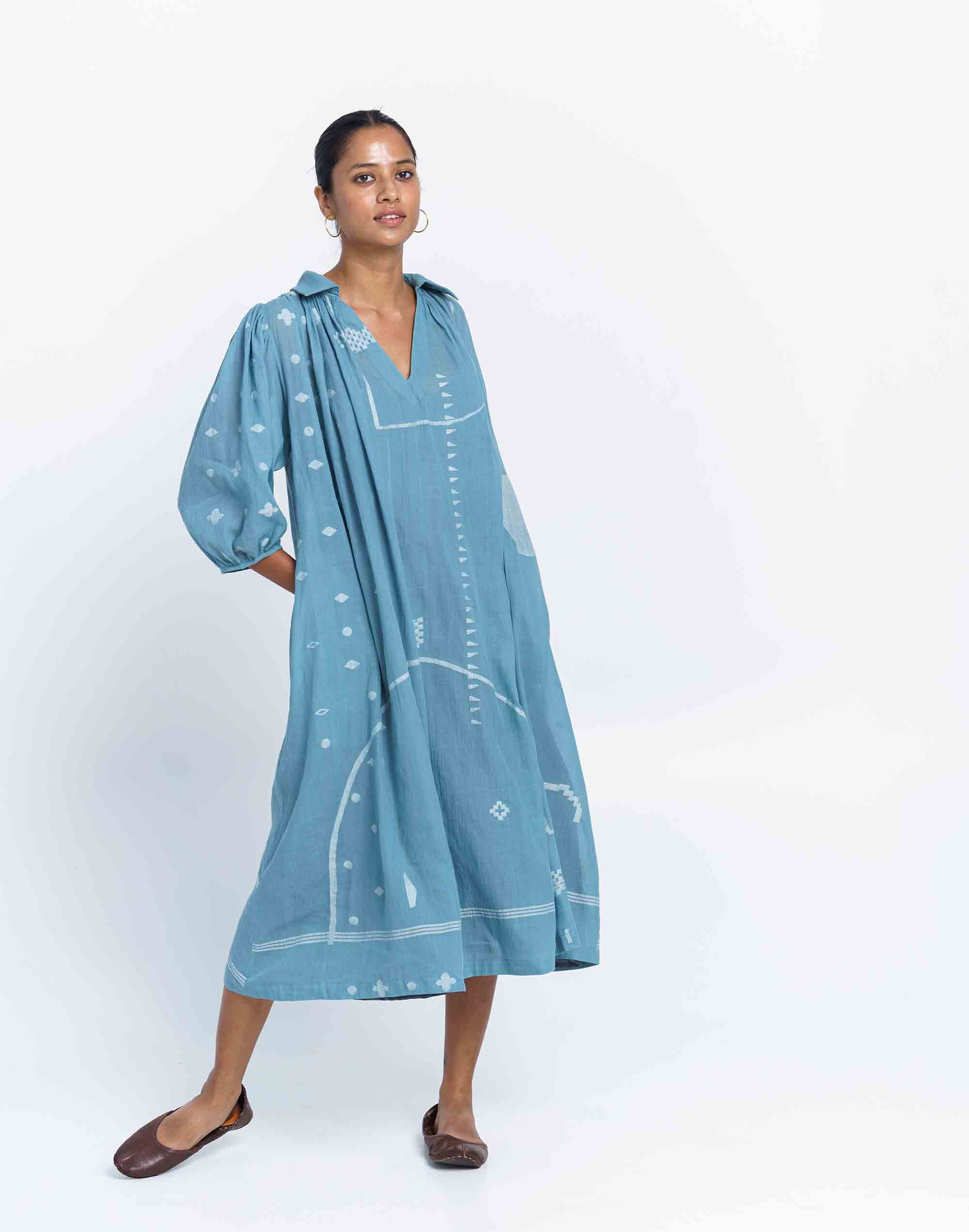 World of Crow Relaxed Fit Midi Dress | Madewell