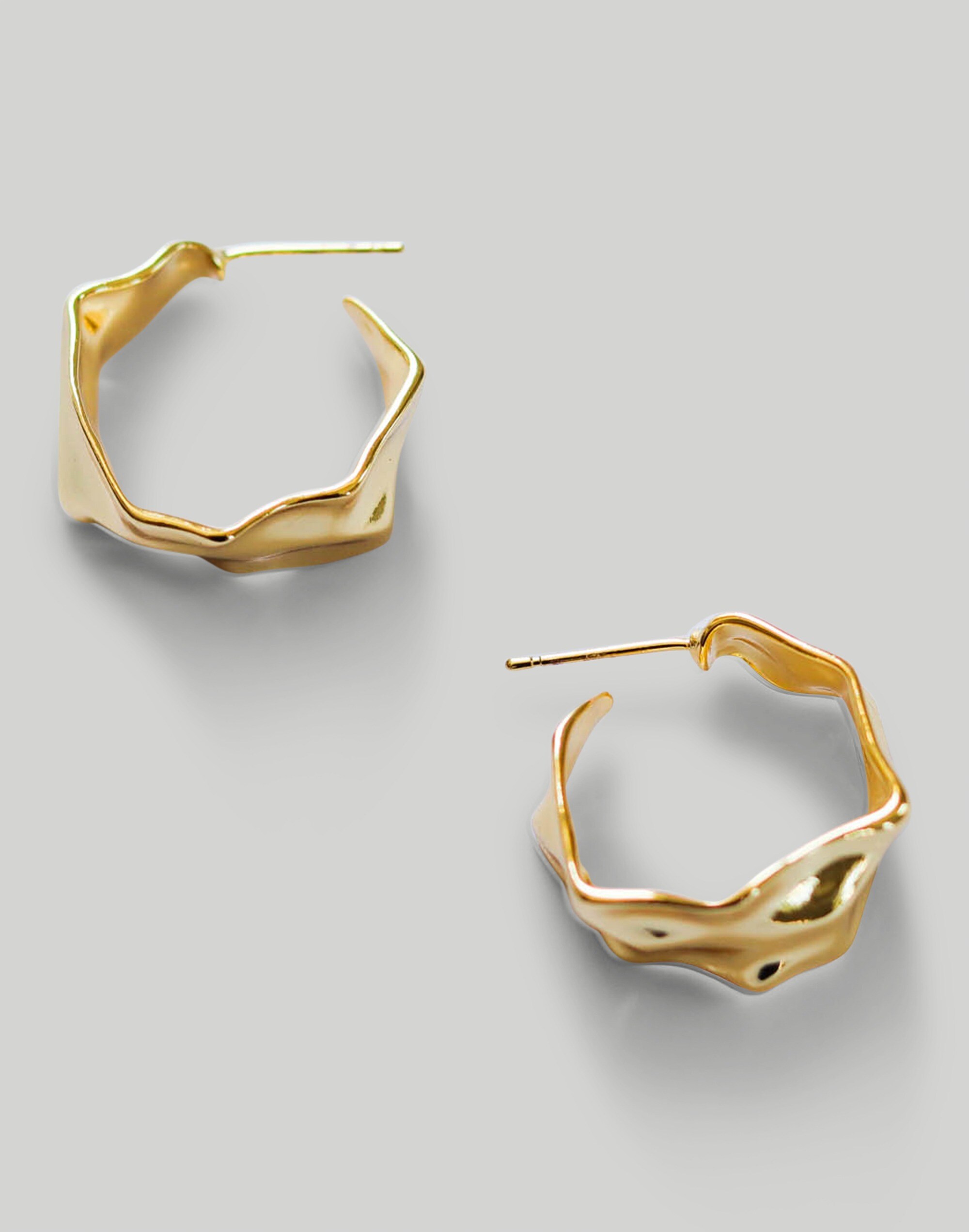 Abcrete & Co. The Wavy Square Studs | Madewell