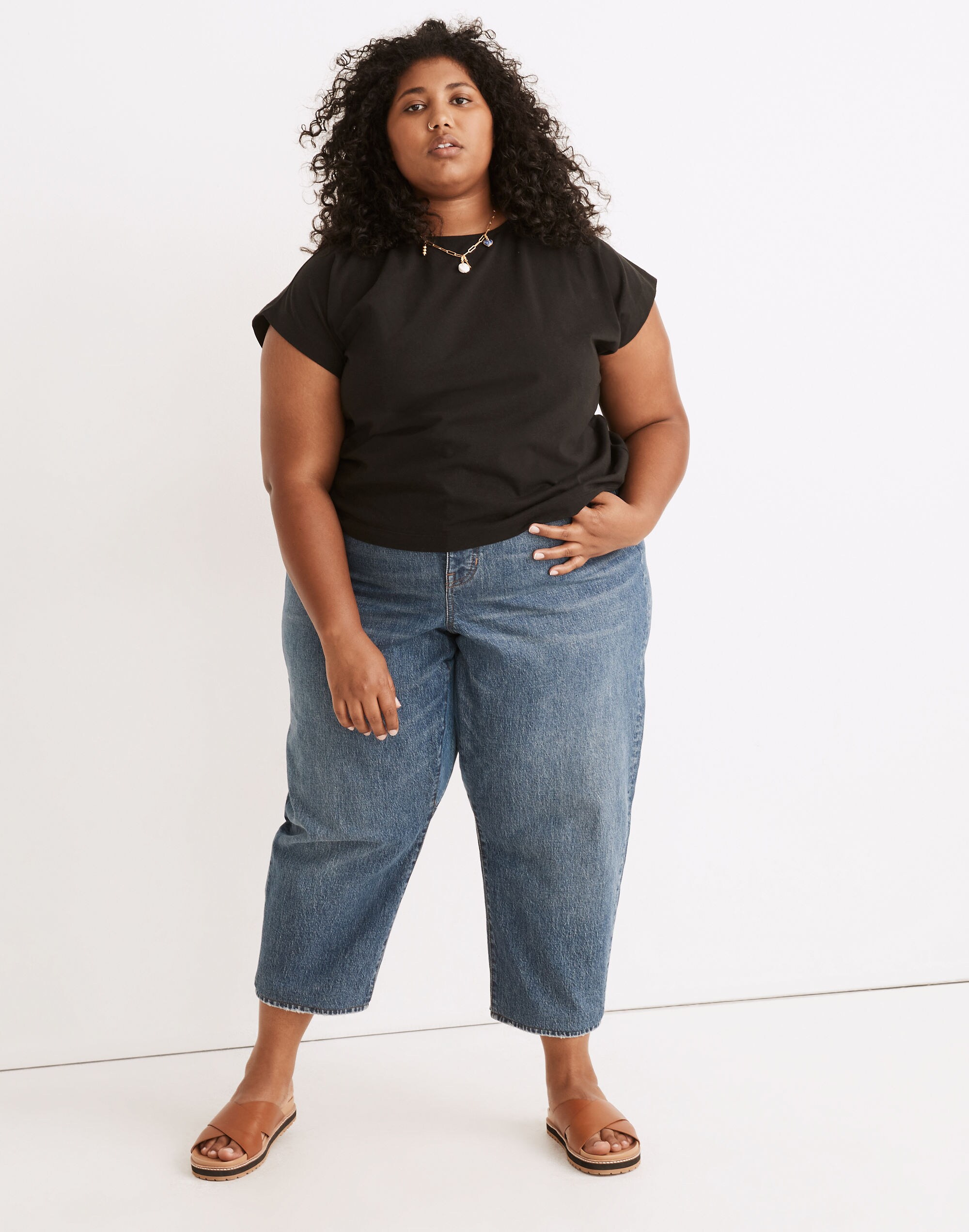 Plus Shoulder Tee | Madewell