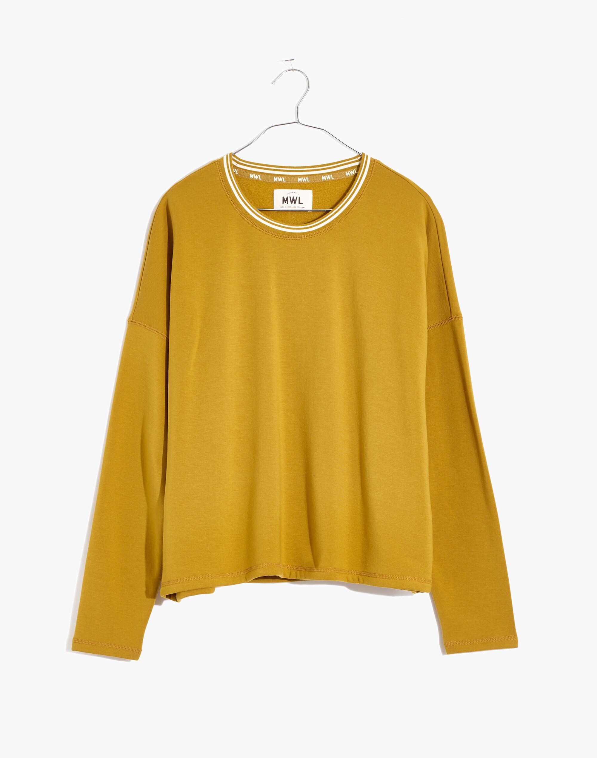 Plus MWL Superbrushed Easygoing Ringer Sweatshirt | Madewell