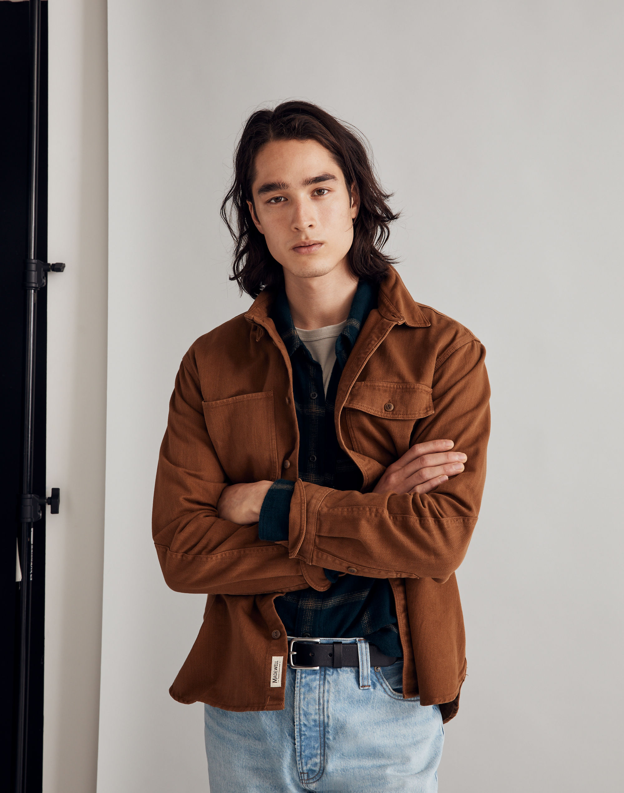 Garment-Dyed Work Shirt