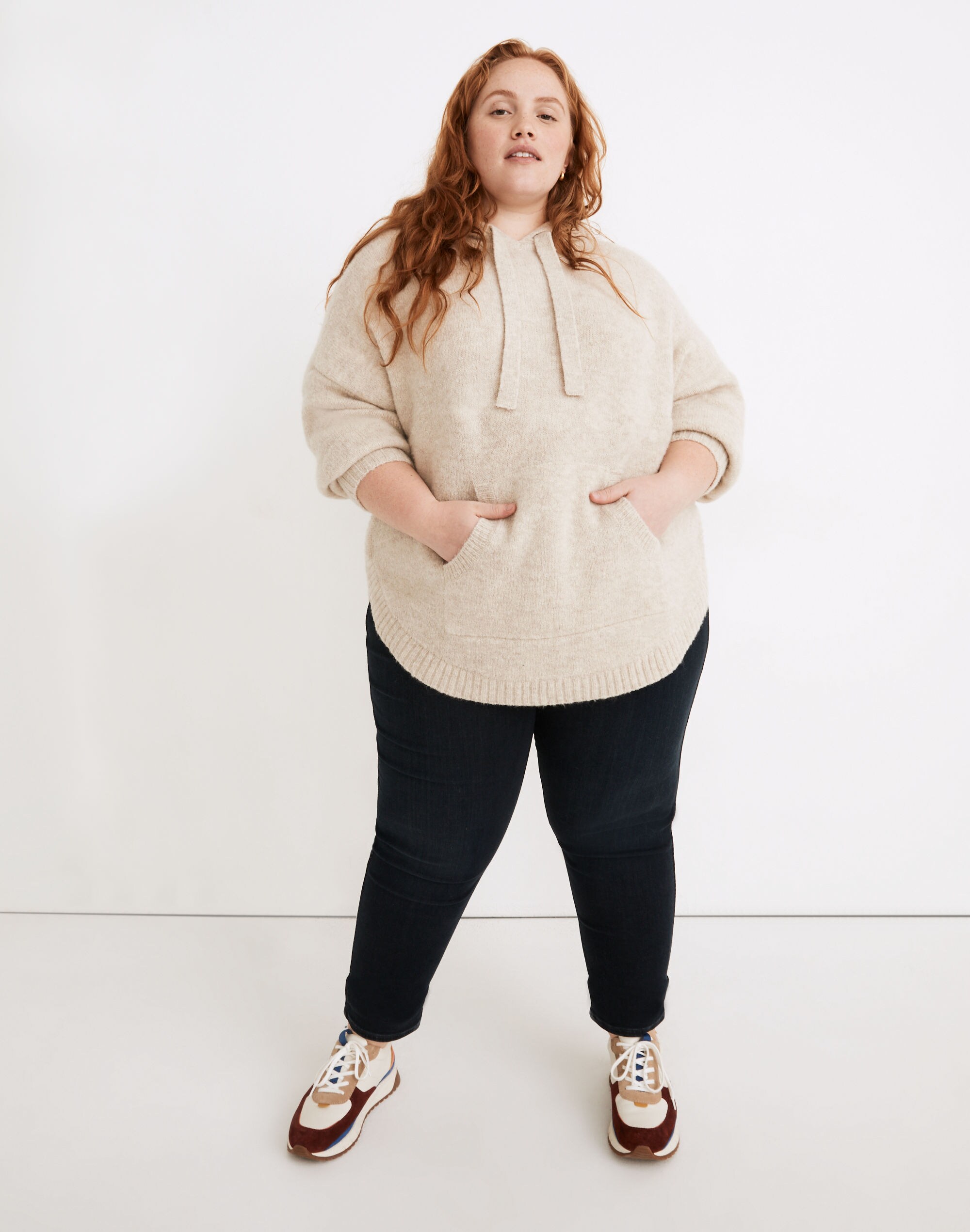 Plus Wilmington Hoodie Sweater | Madewell