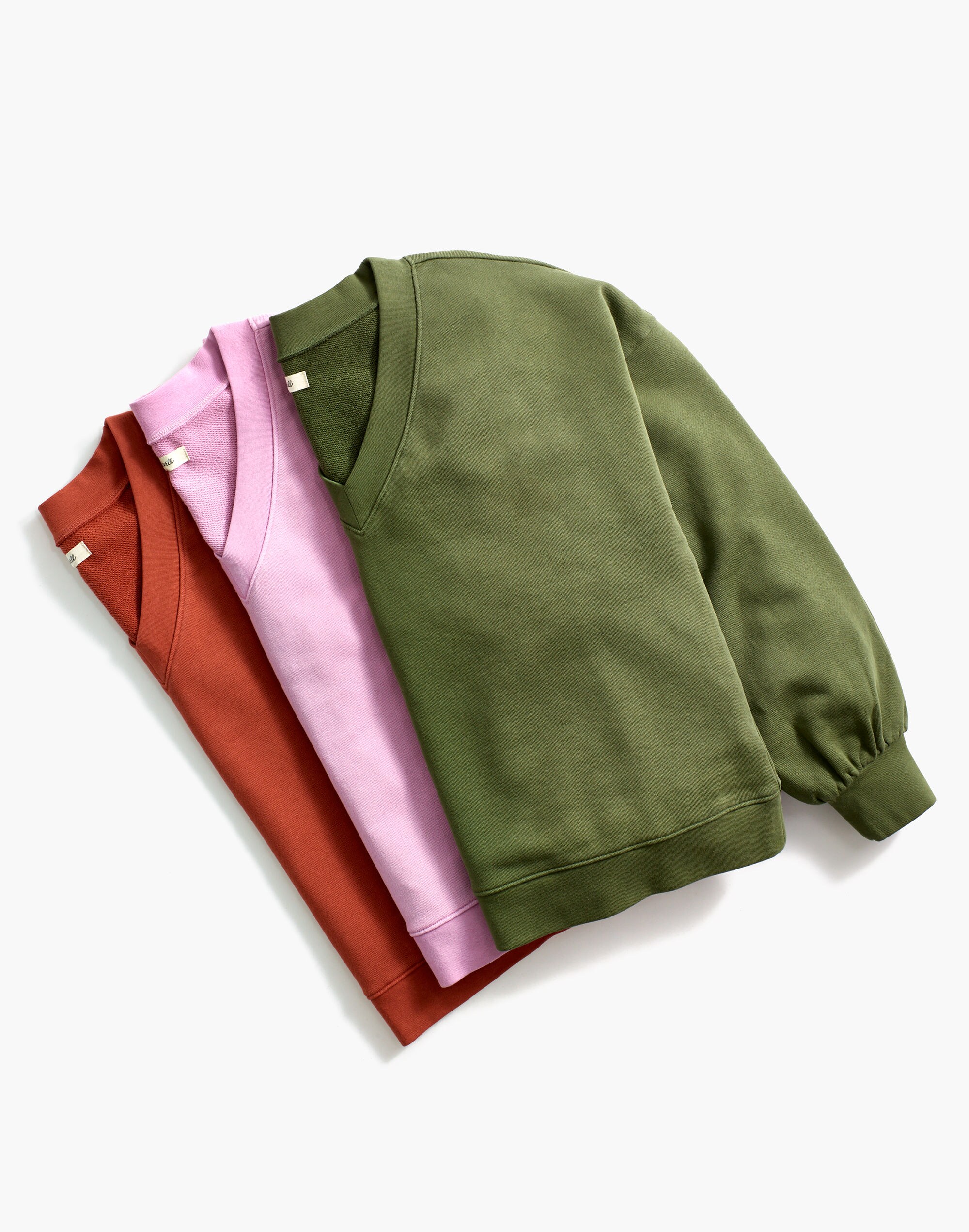 (Re)sourced Cotton V-Neck Sweatshirt