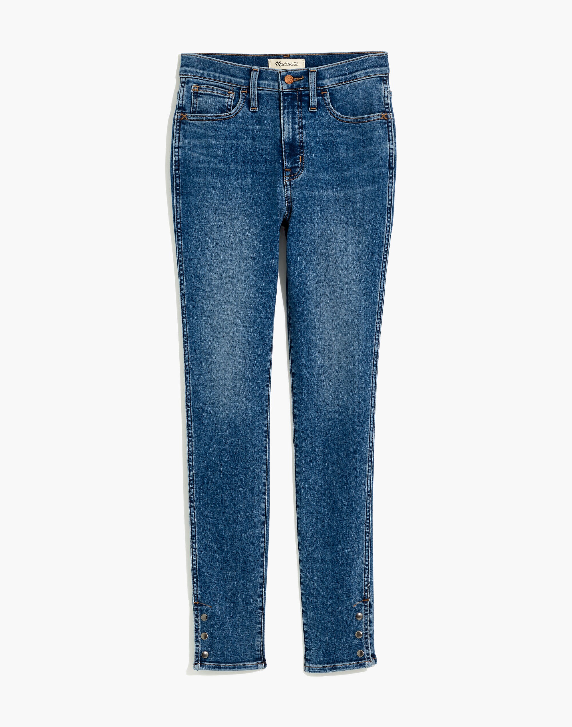 10" High-Rise Roadtripper Authentic Skinny Jeans: Snap-Hem Edition ...