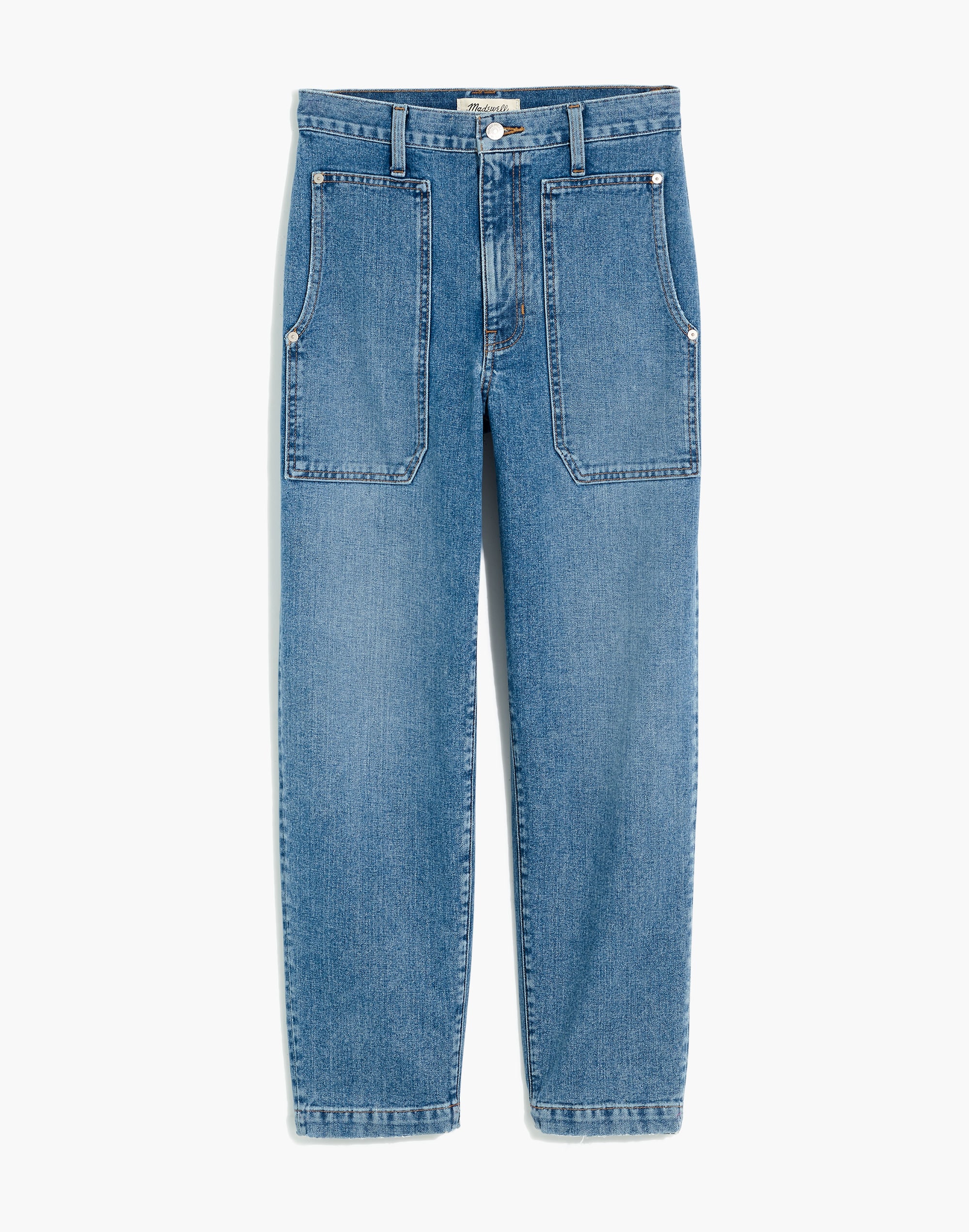 Balloon Jeans In Greene Wash Workwear Edition Madewell