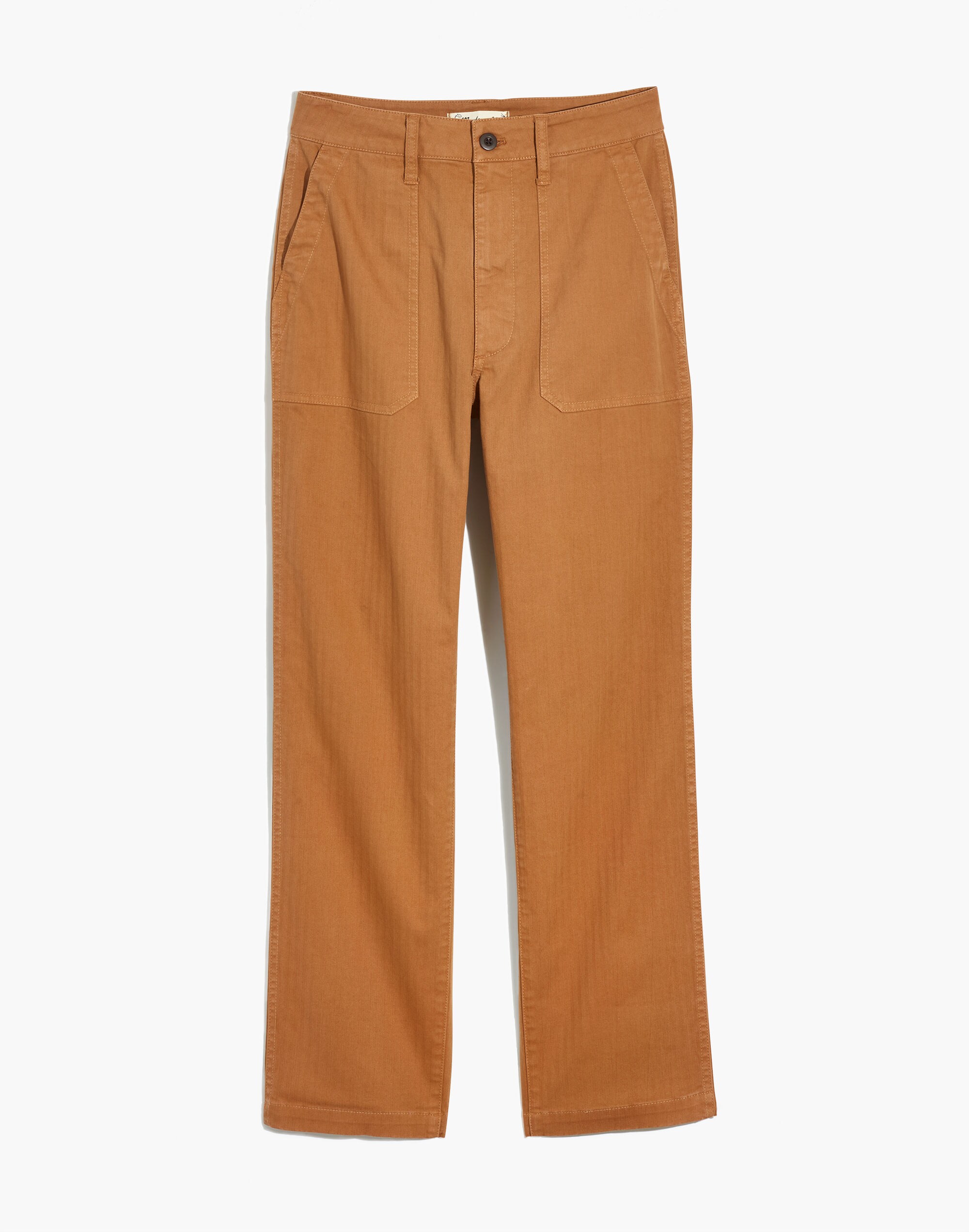 The Curvy Perfect Vintage Straight Workwear Pants | Madewell