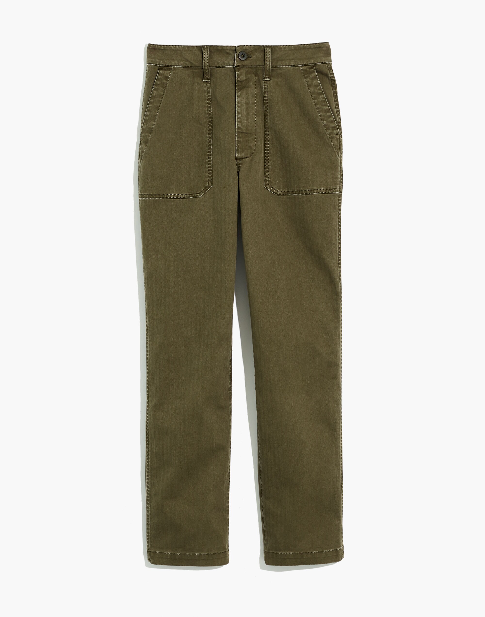 The Curvy Perfect Vintage Straight Workwear Pants | Madewell