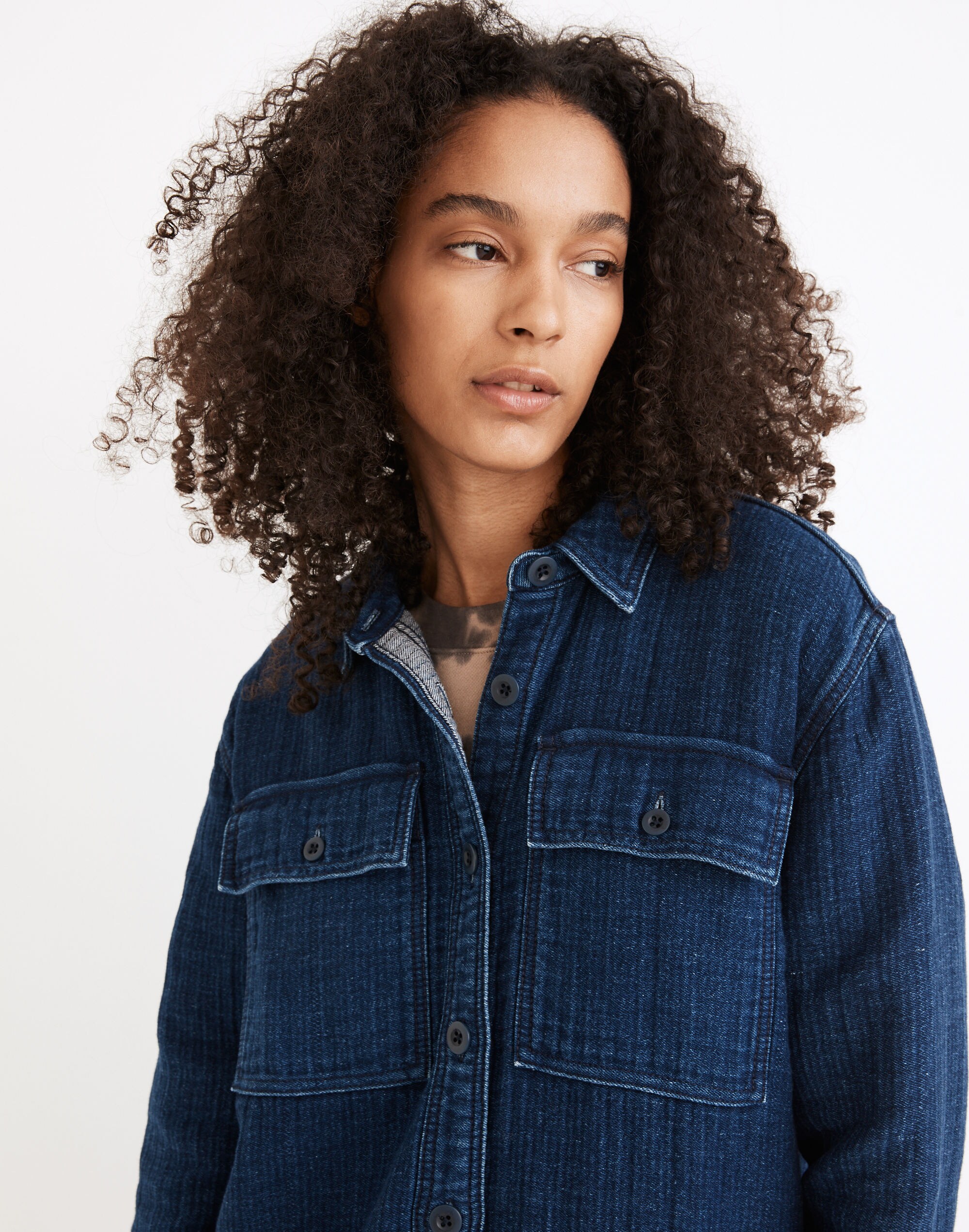Double-Weave Denim Shirt-Jacket | Madewell