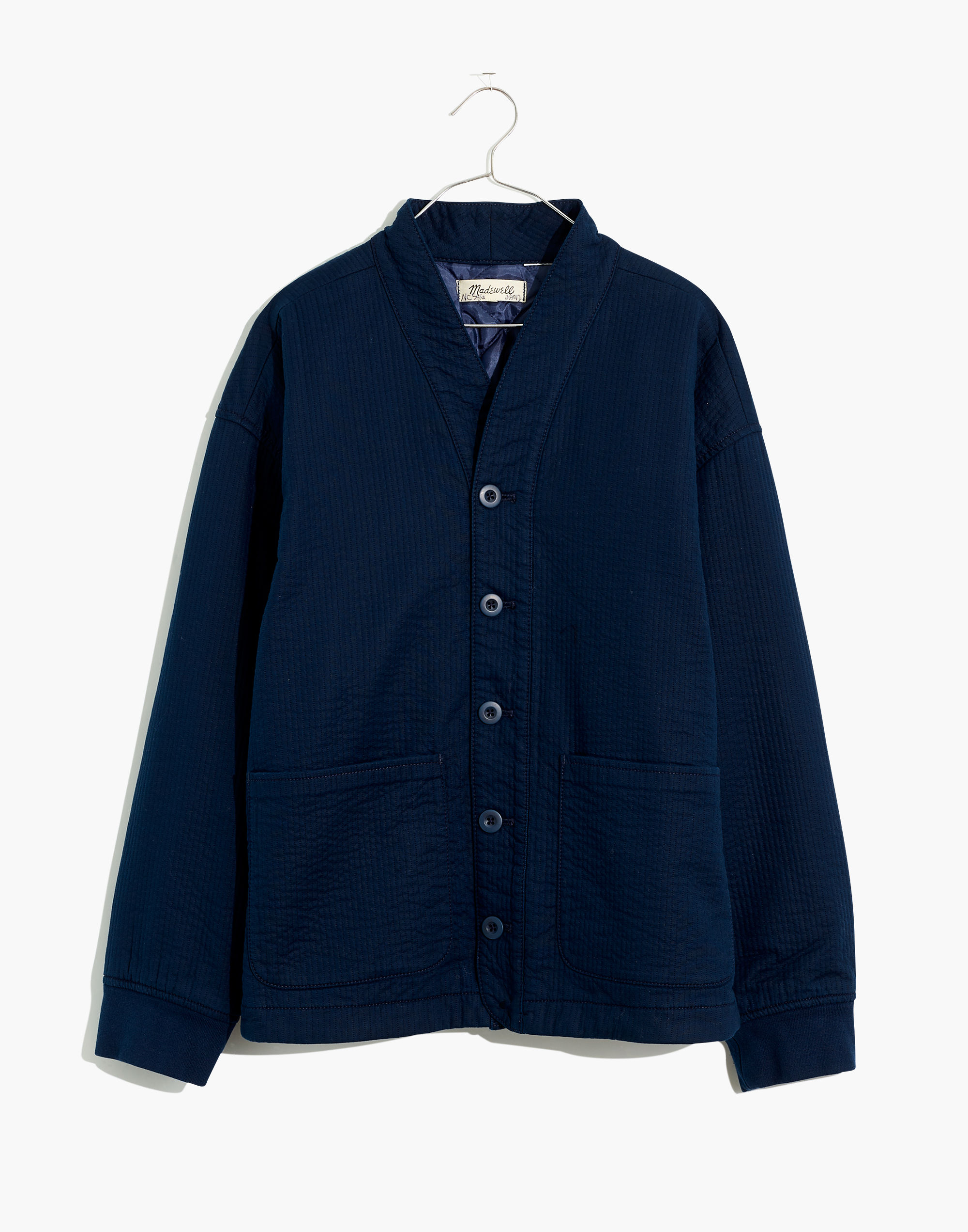 Stitched-Texture Denim Jacket | Madewell