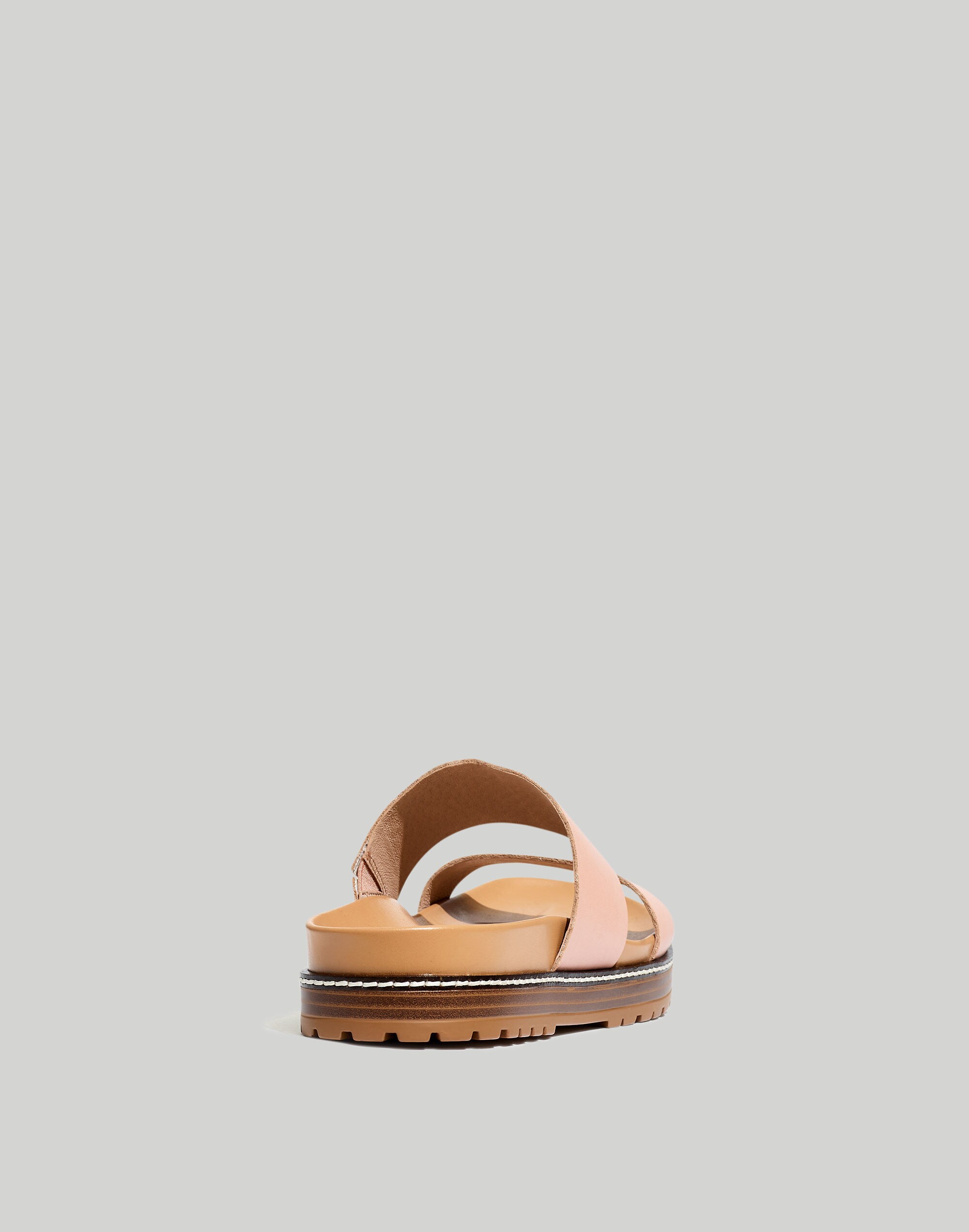 The Charley Double-Strap Slide Sandal | Madewell