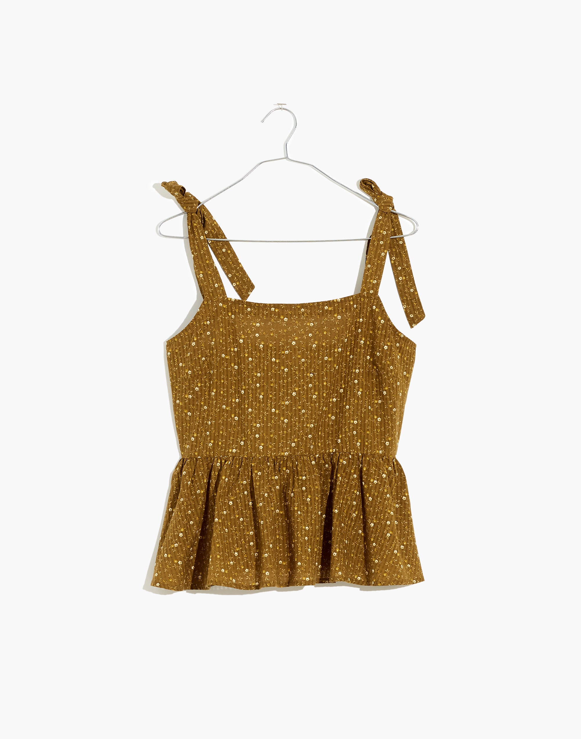 Rosalie Tie-Strap Top in Daisy Stitch | Madewell