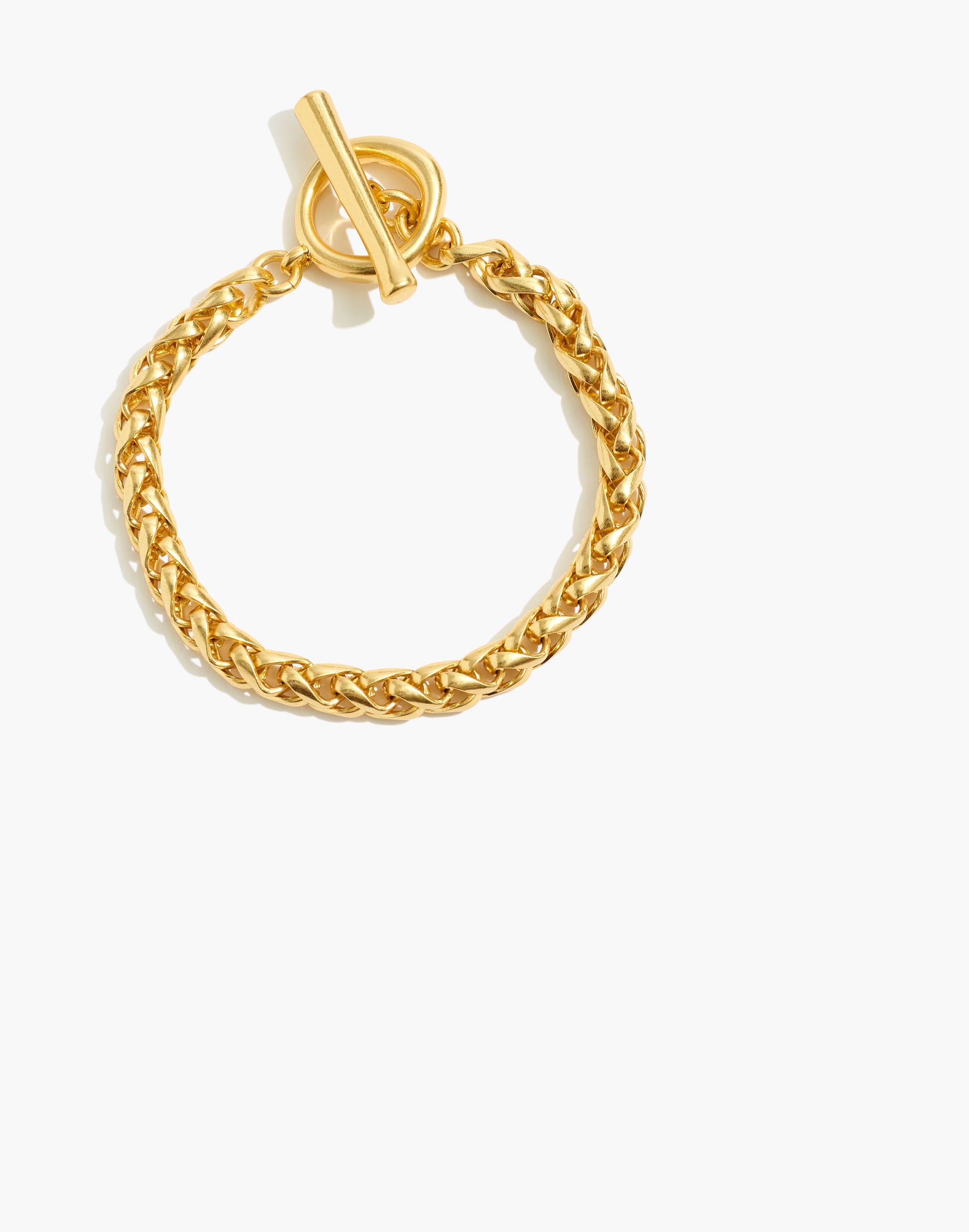 Wheatberry Chain Toggle Bracelet | Madewell
