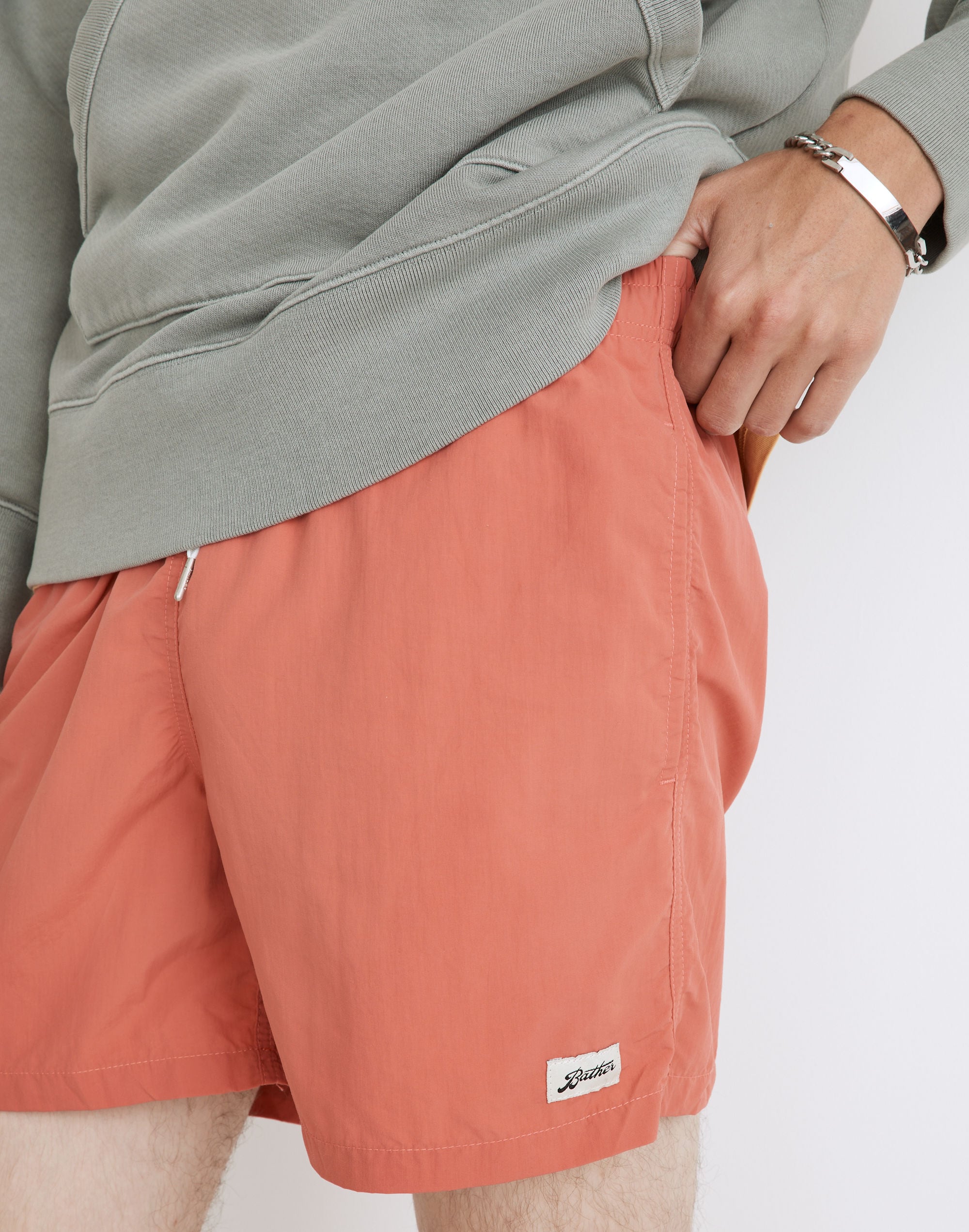 Bather Swim Trunks in Solid | Madewell