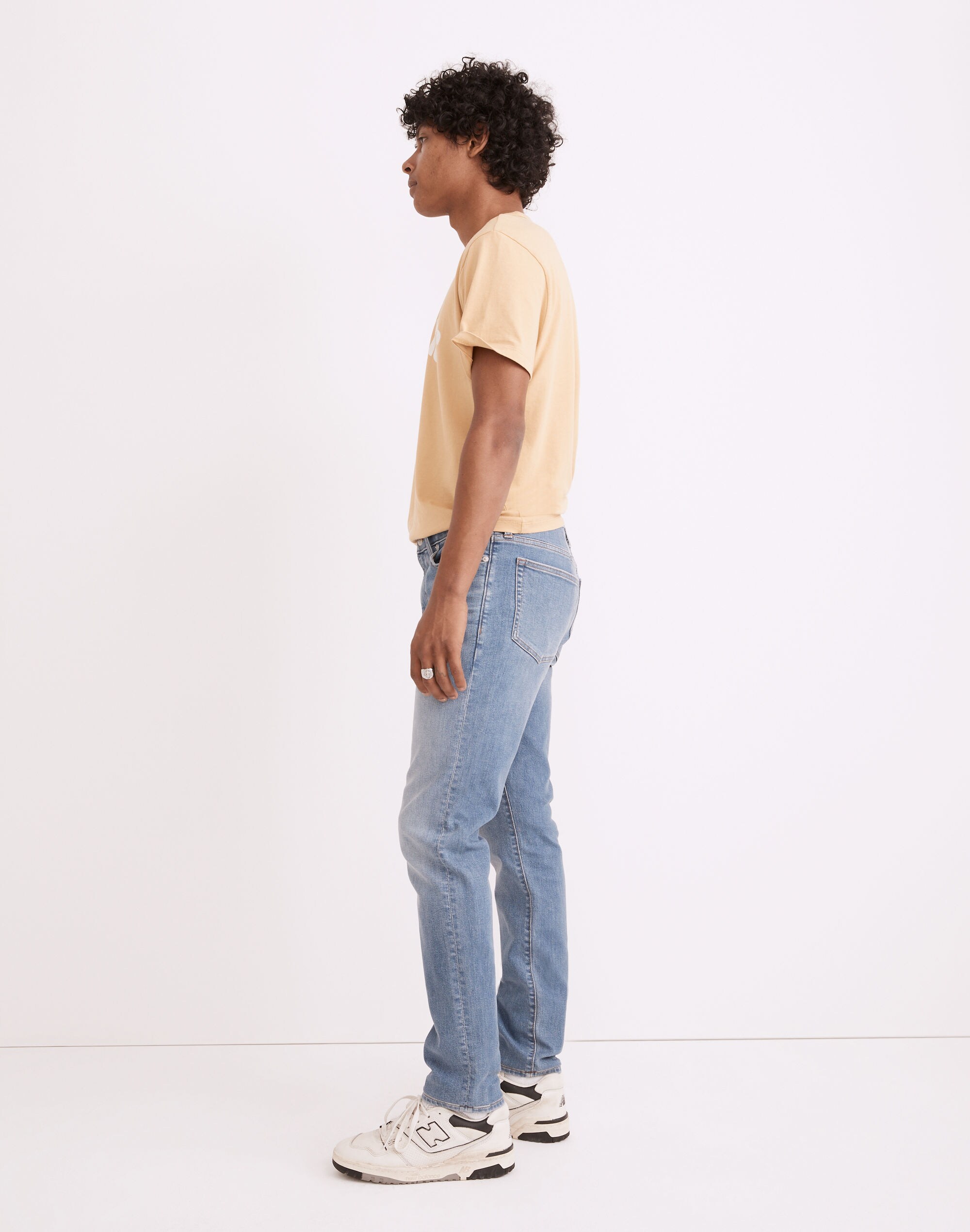 Slim Jeans in Beckman Wash: COOLMAX® Denim Edition | Madewell