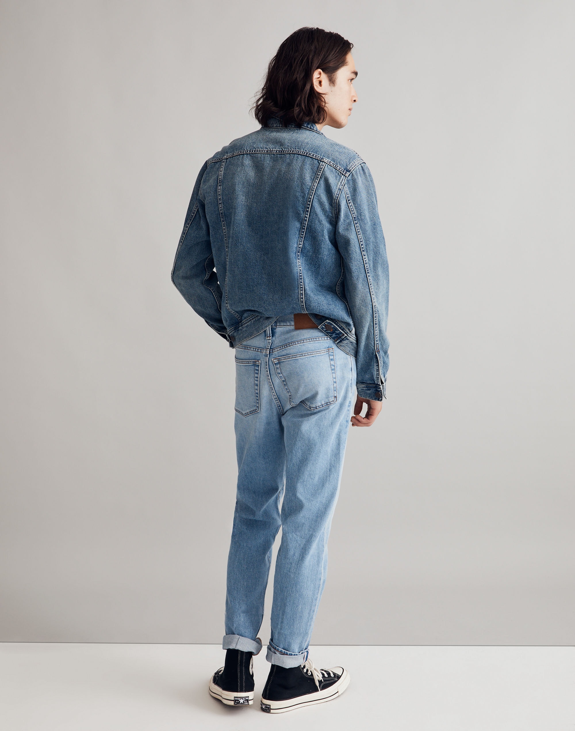 Relaxed Taper Selvedge Jeans in Mandell Wash: Breast Cancer Research ...
