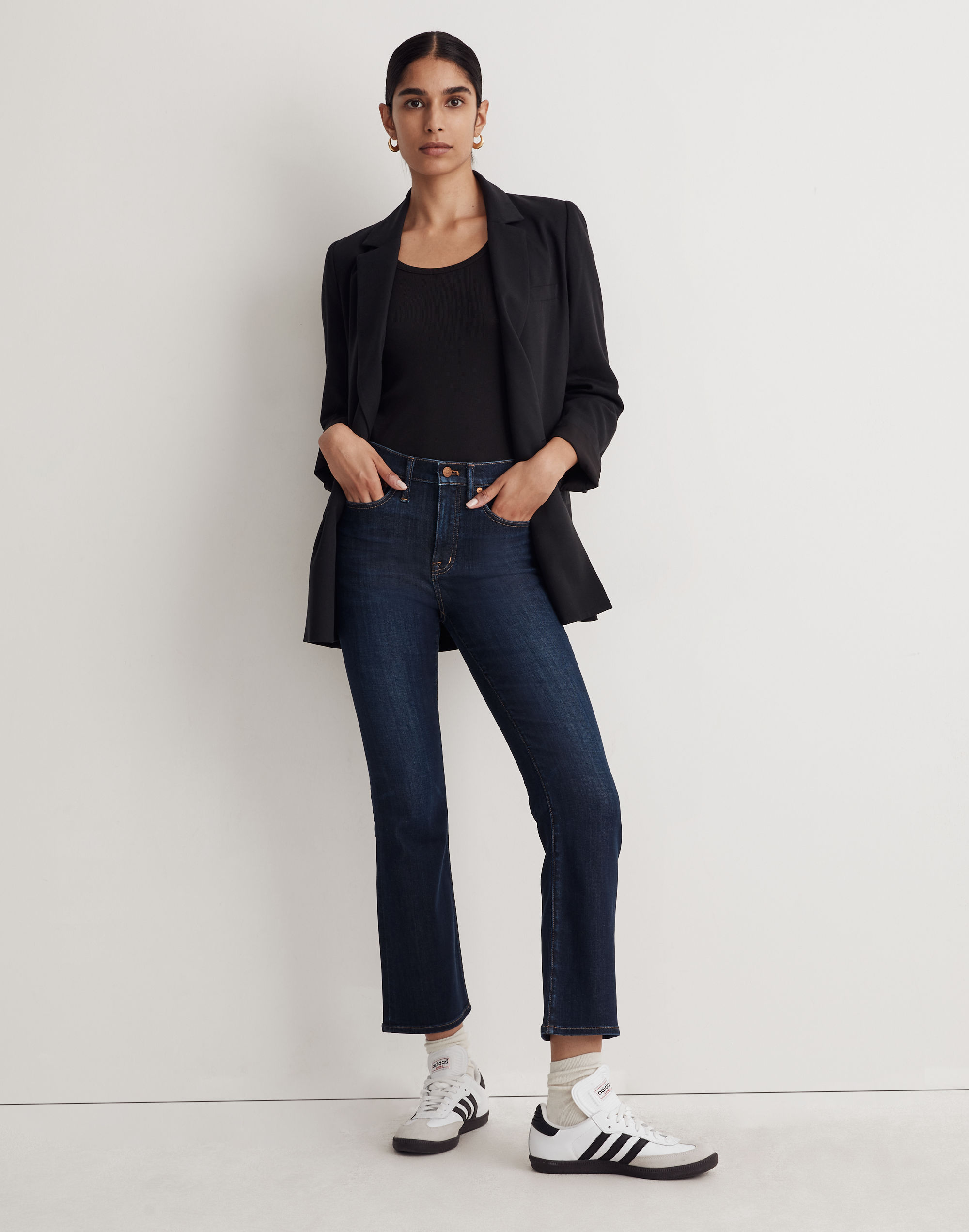 Cali Demi-Boot Jeans in Larkspur Wash: TENCEL™ Denim | Madewell