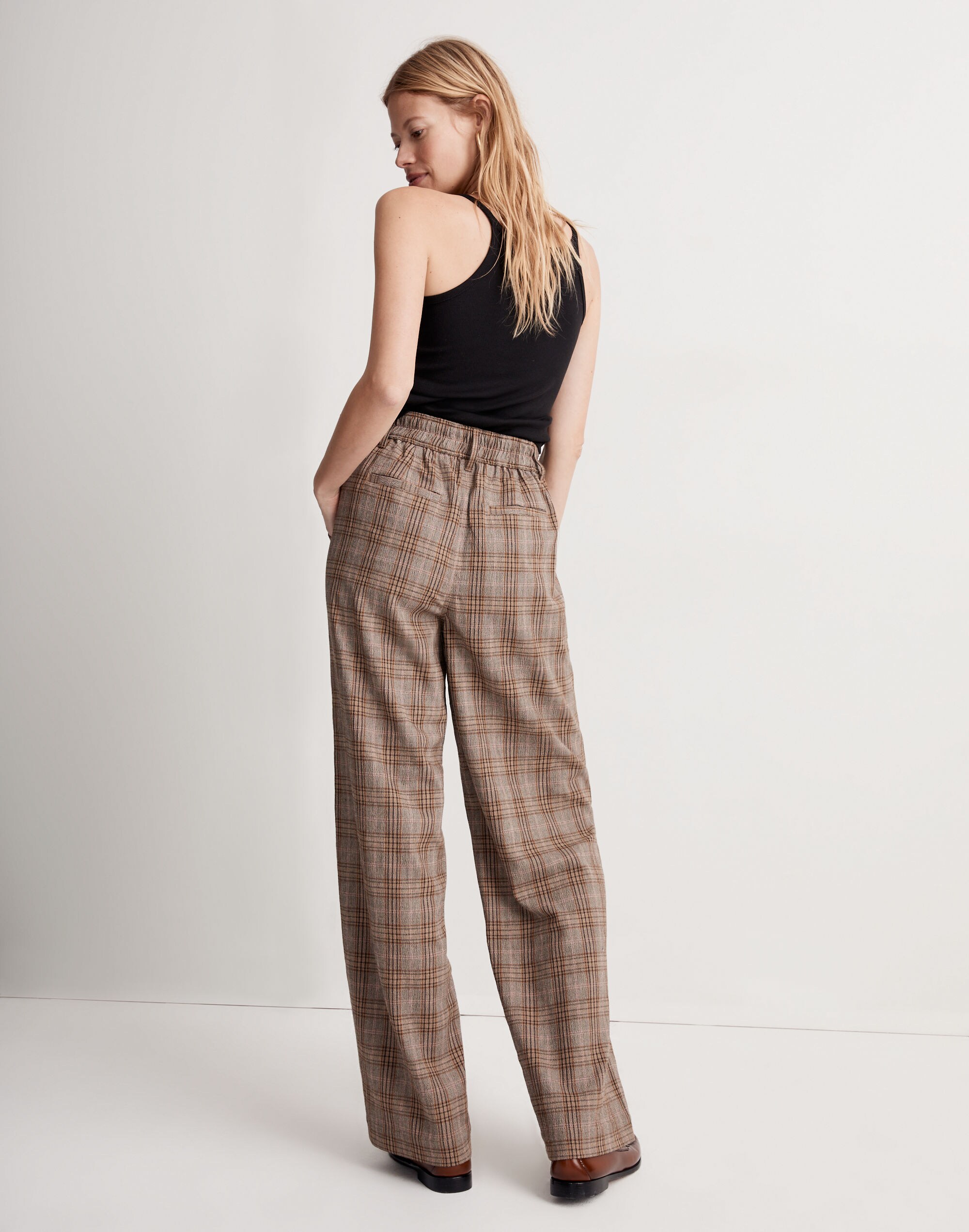 The Neale Straight-Leg Pant in Ghent Plaid | Madewell