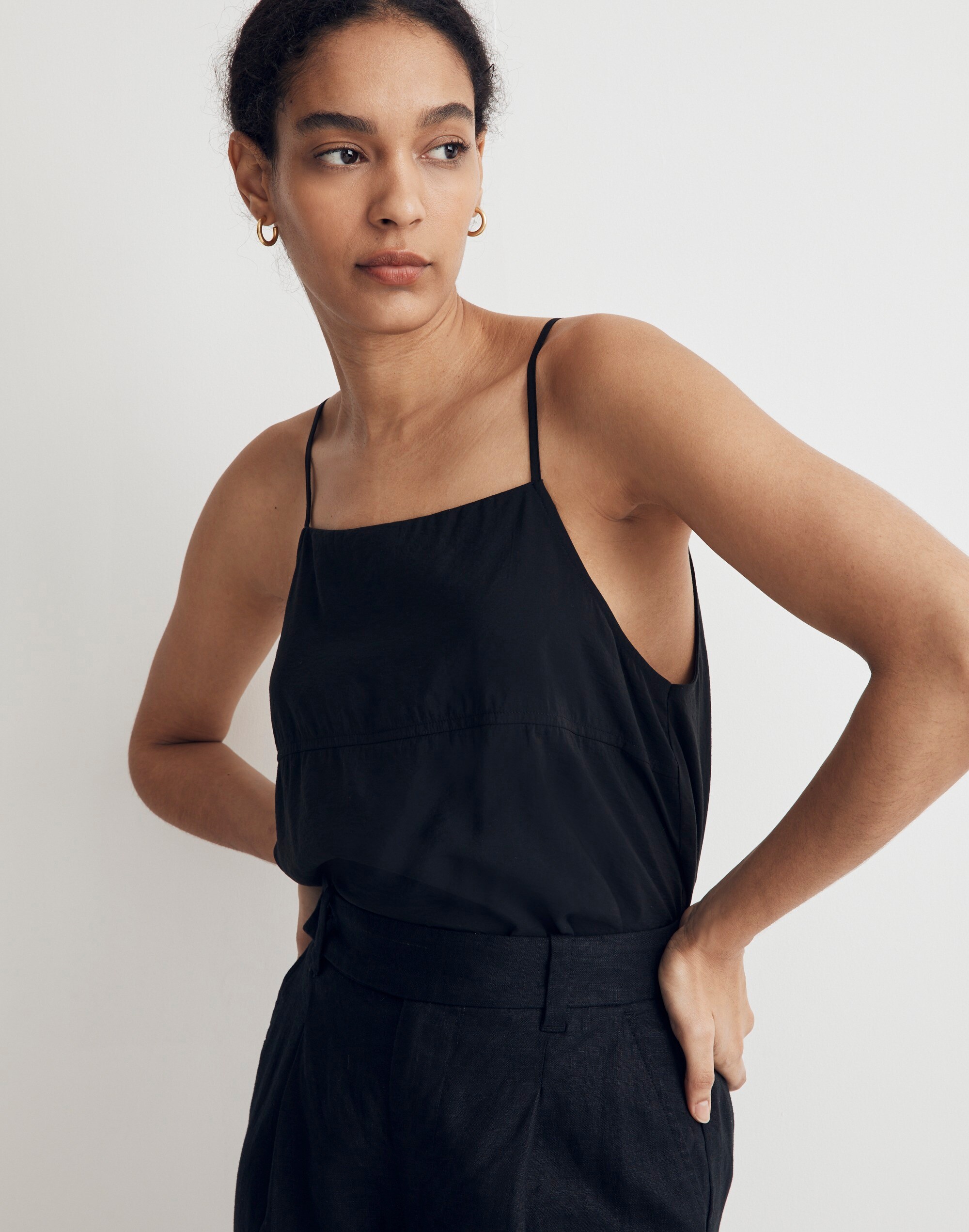Drapey Apron Tank Top | Madewell
