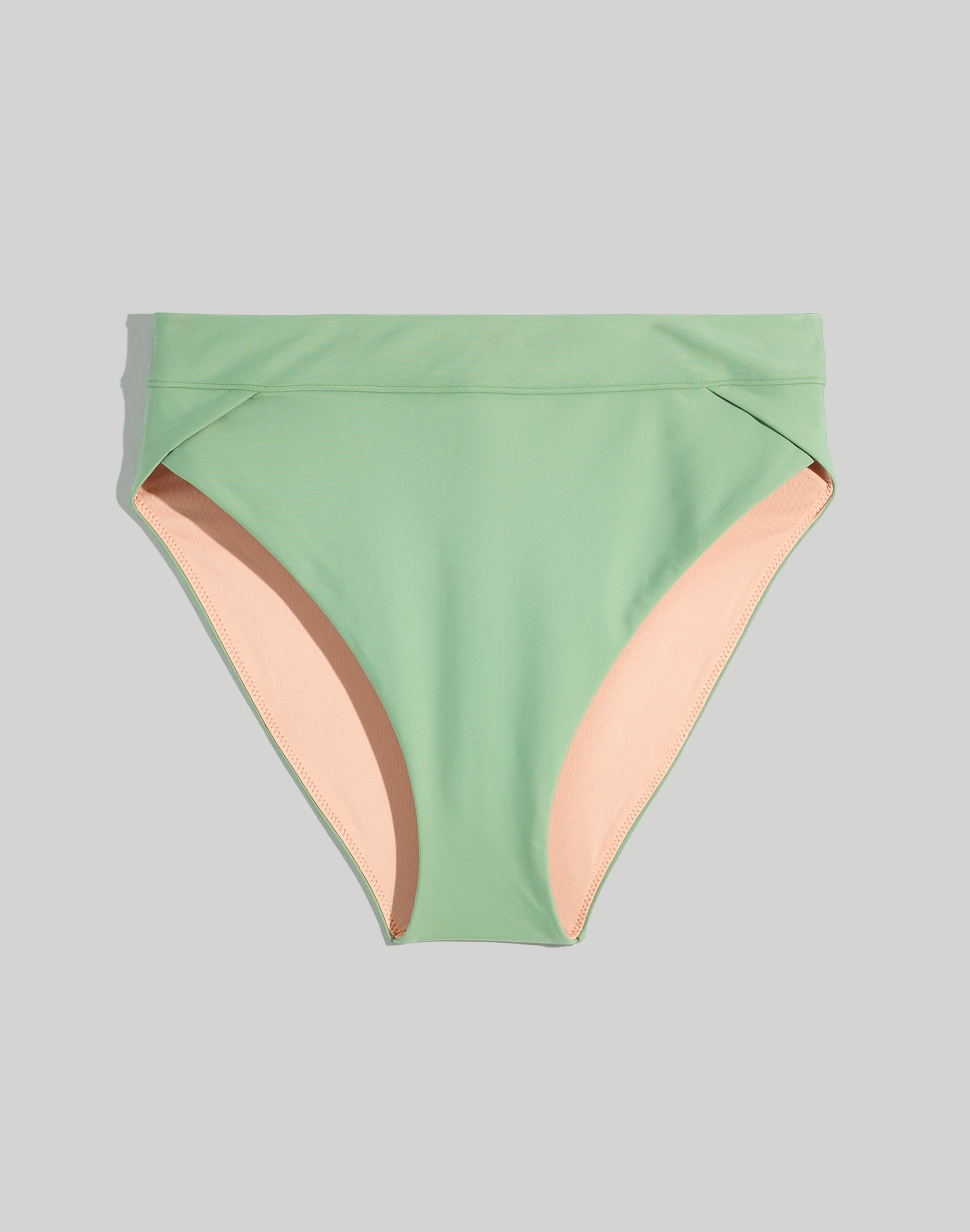 High-Rise Crossover Bikini Bottom | Madewell