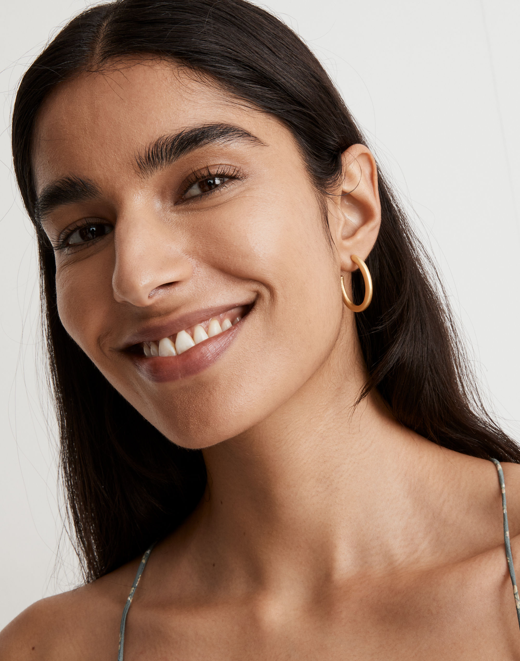 Oval Medium Hoop Earrings | Madewell