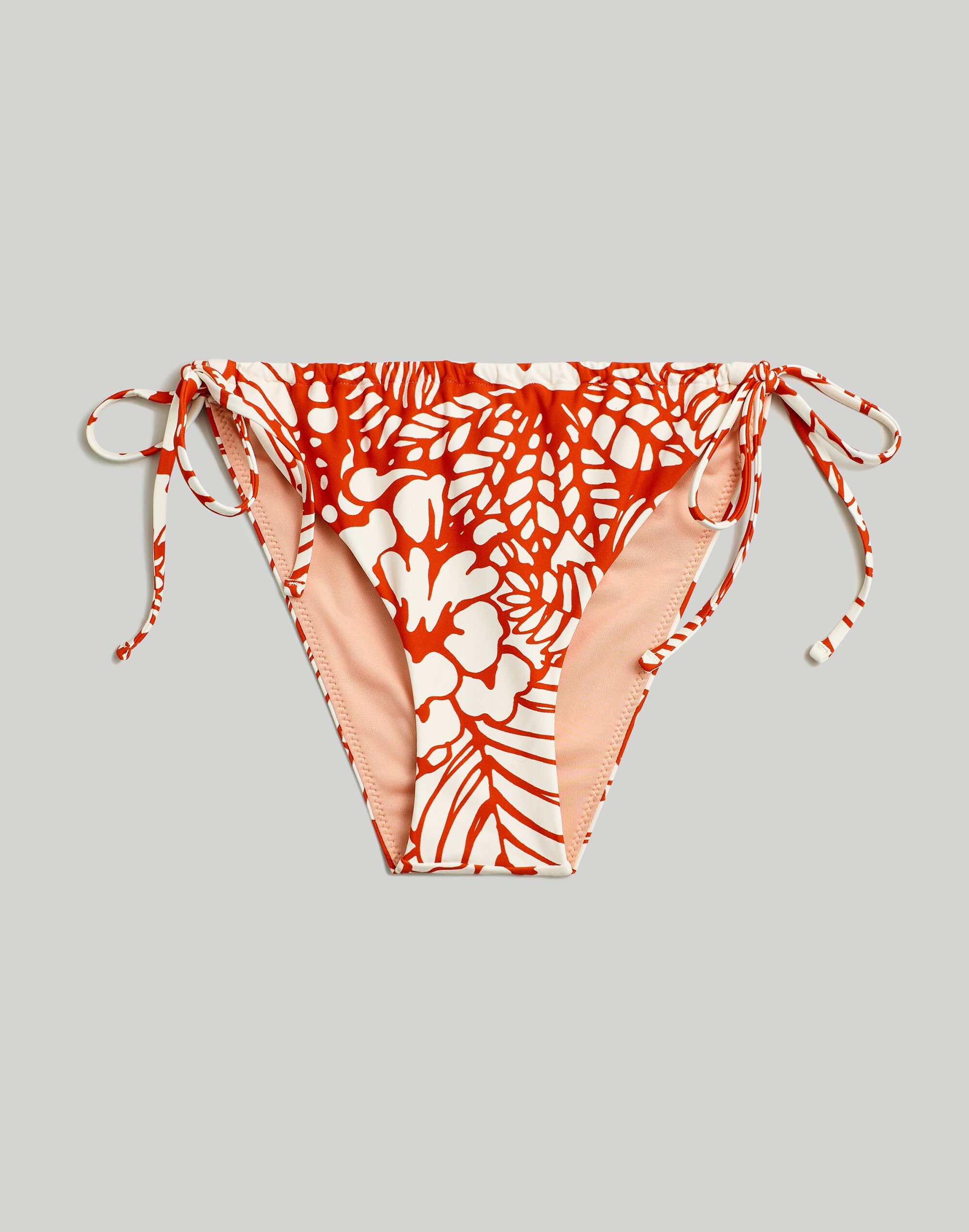 String Bikini Bottom in Shoreside Fleur | Madewell