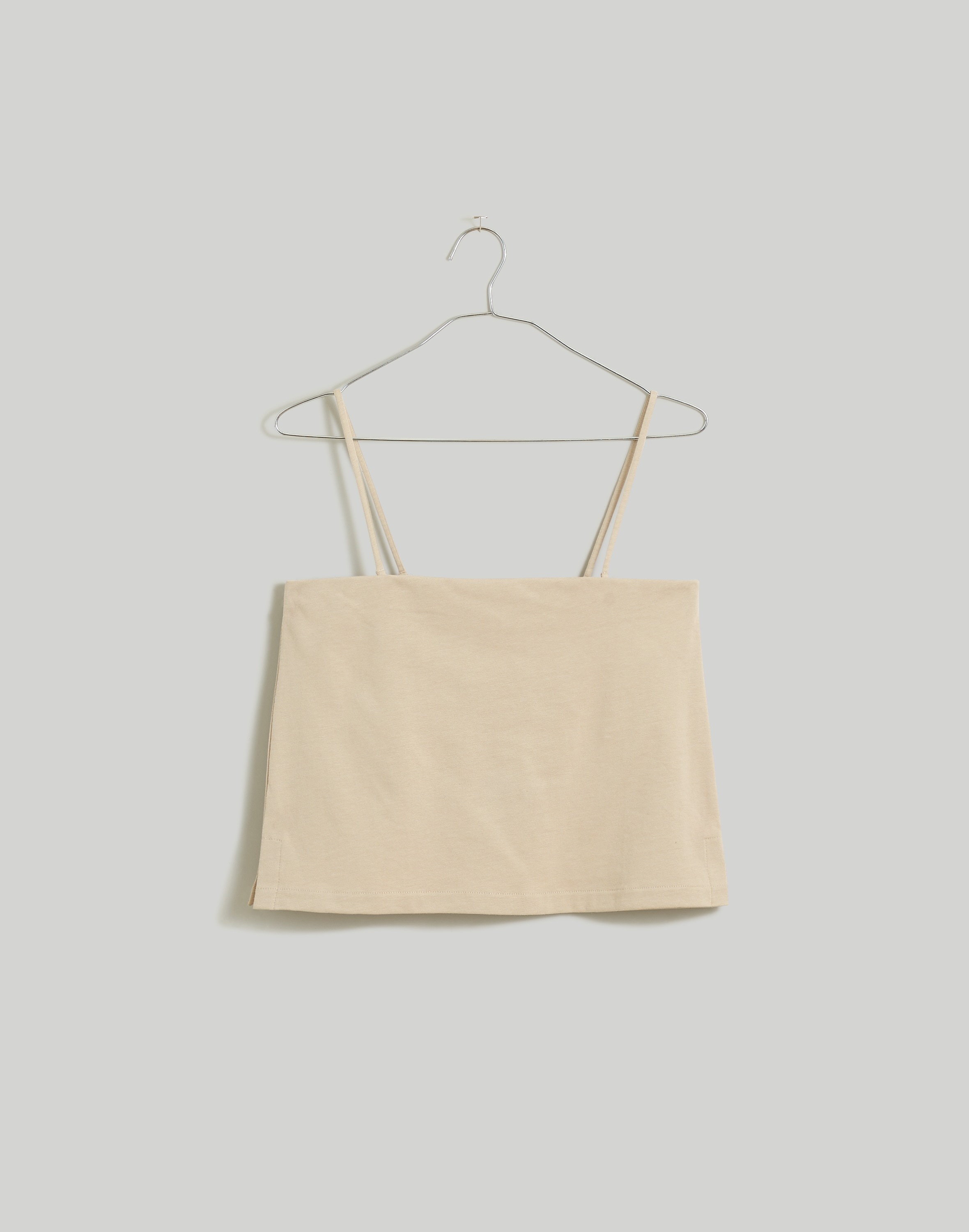 Spaghetti-Strap Tube Tank Top
