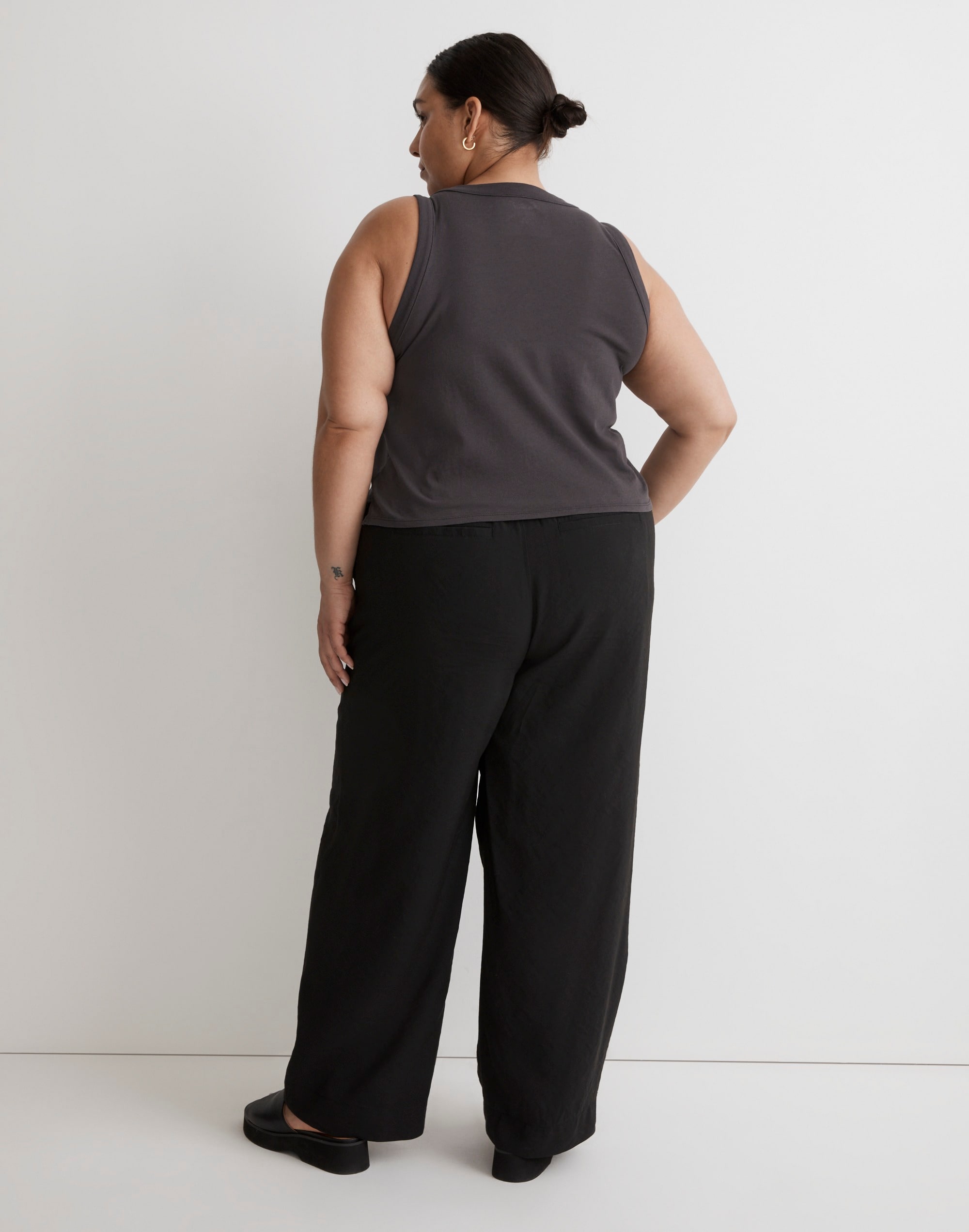 Plus Softfade Cotton Boxy-Crop Tank | Madewell