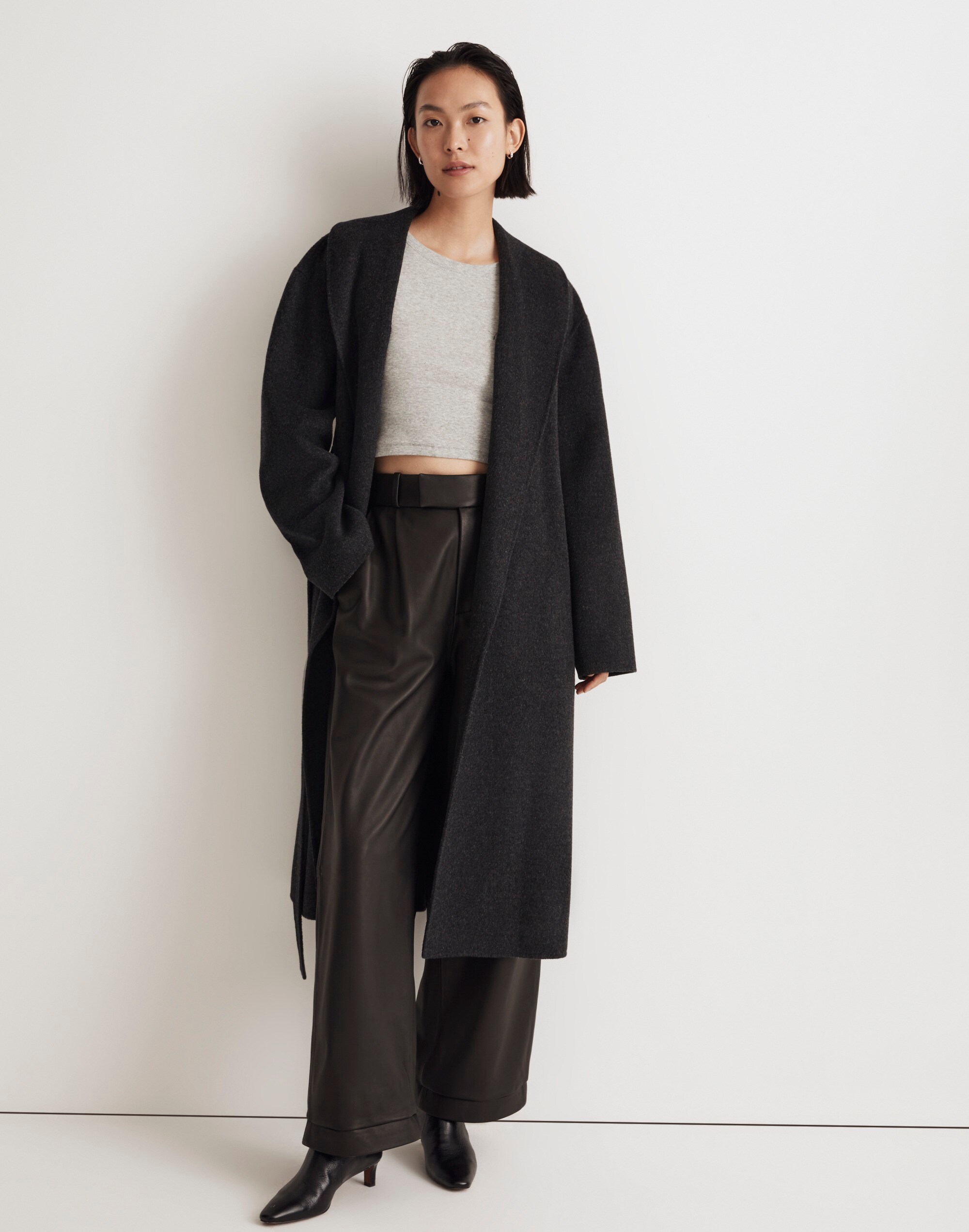 Double-Faced Robe Coat | Madewell