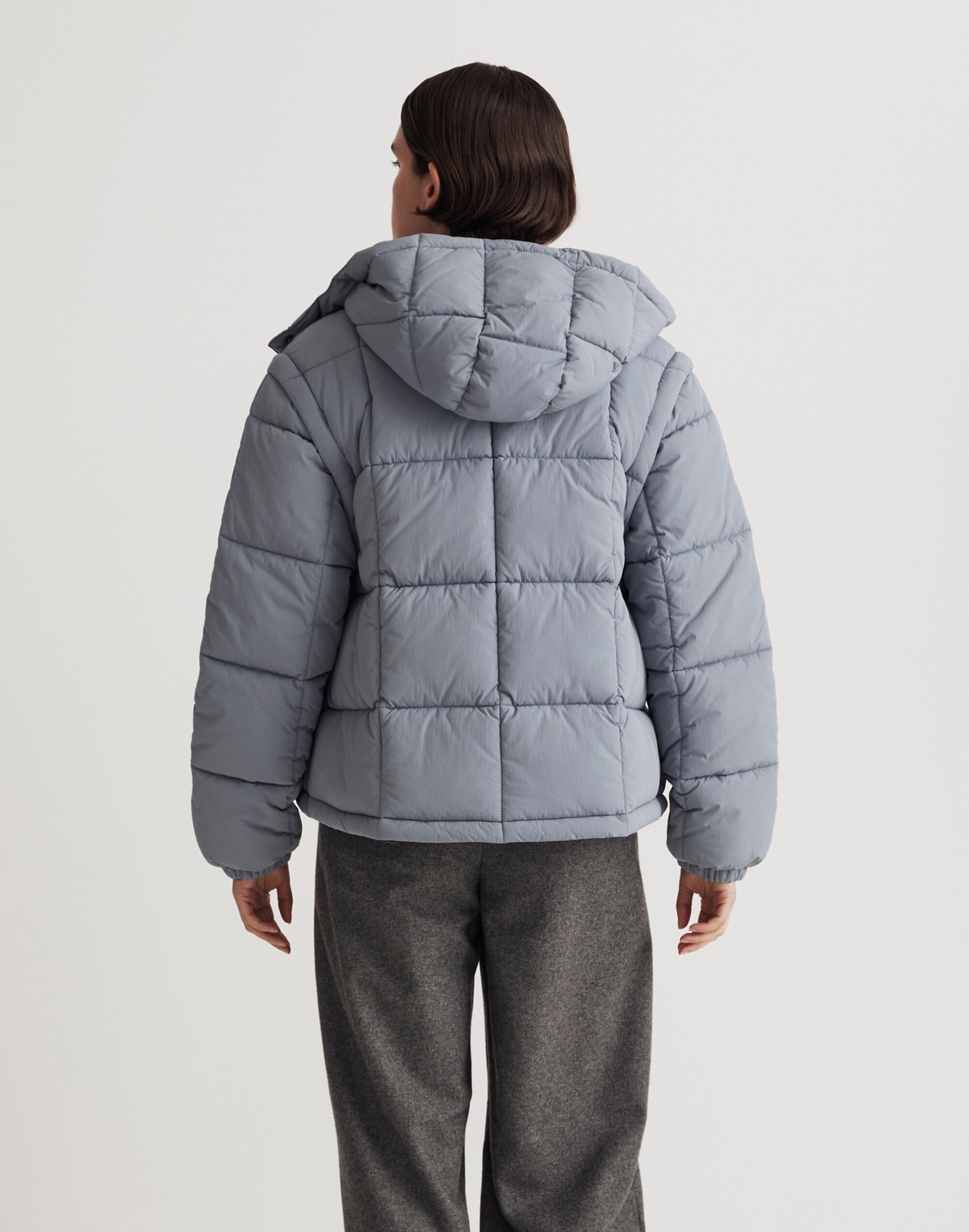 Modular Quilted Crop Puffer Jacket | Madewell